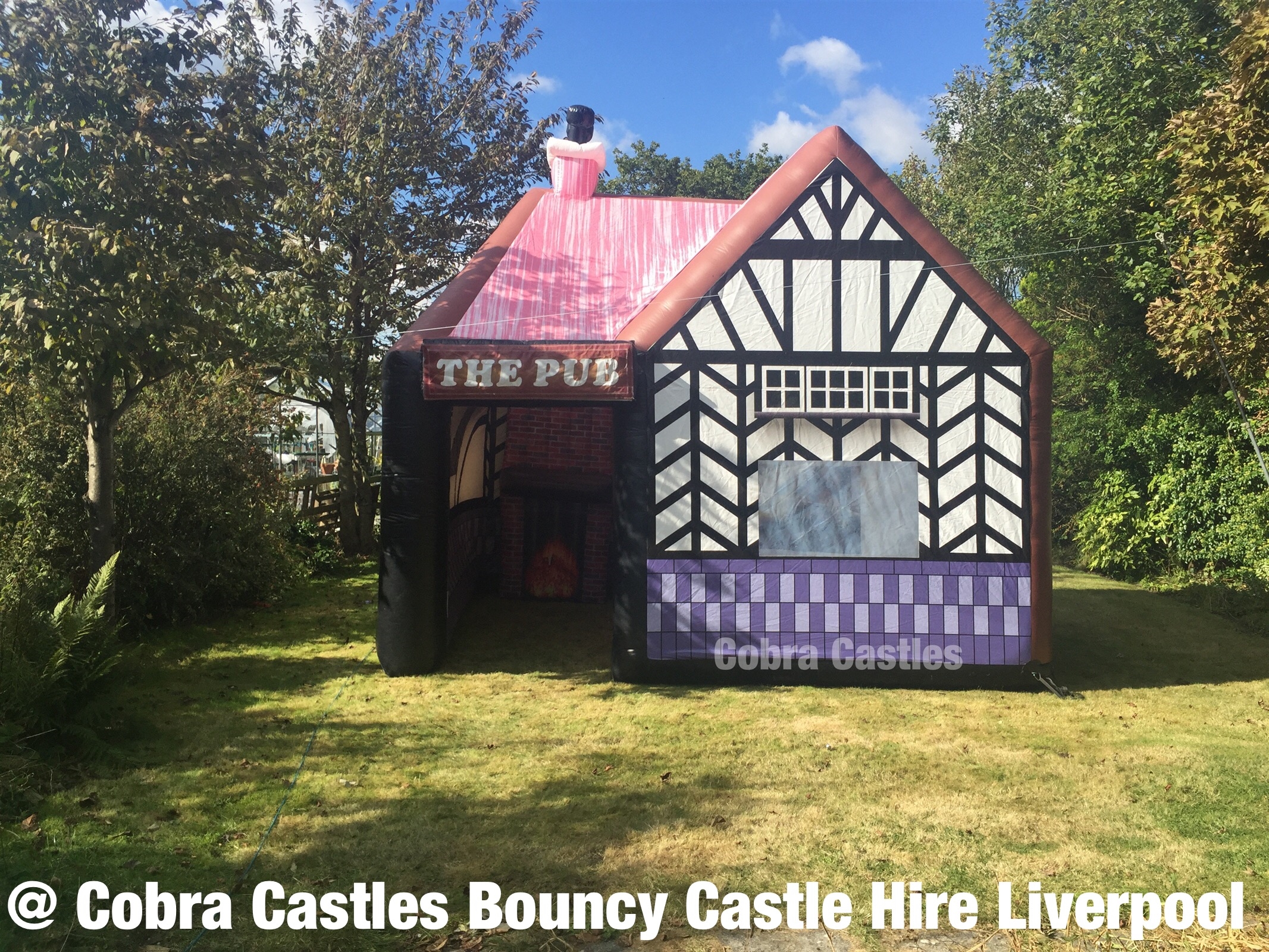Inflatable Nightclub Hire In Liverpool Cobra Castles