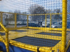 6 Bed Trampoline Trailer - Bouncy castle & Fairground ride hire ...