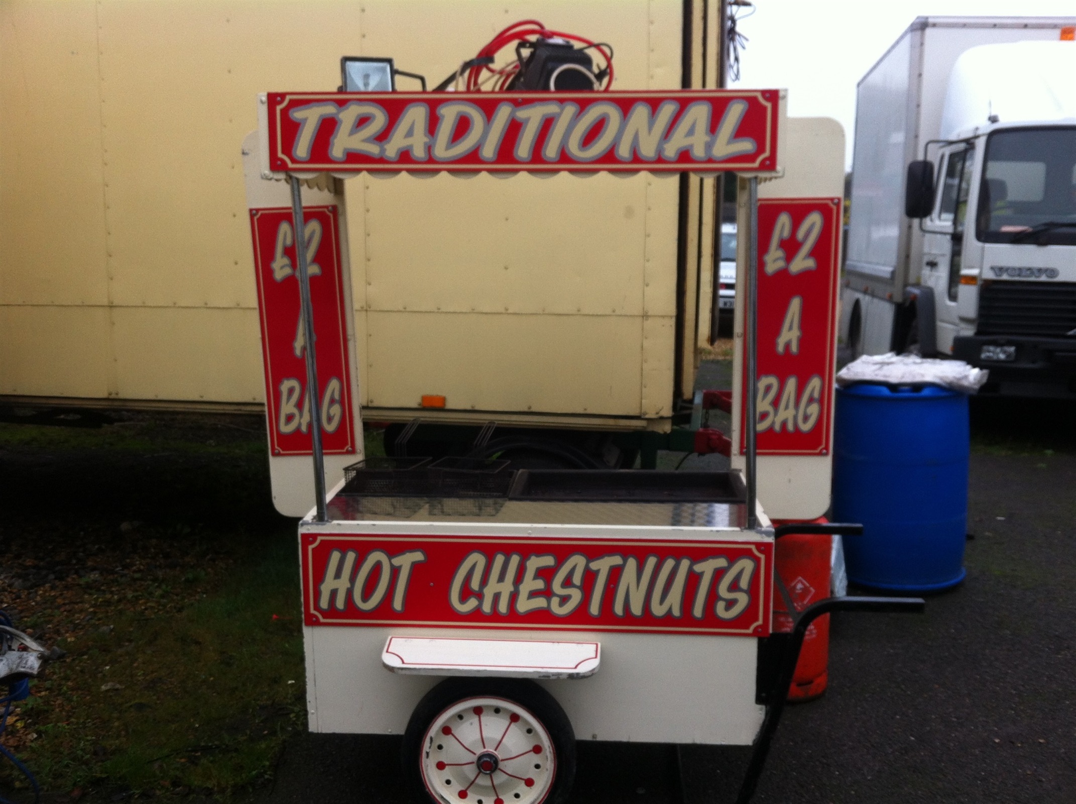 Hot Chestnut Stall Hire - Bouncy Castle Hire, Fairground Attractions ...