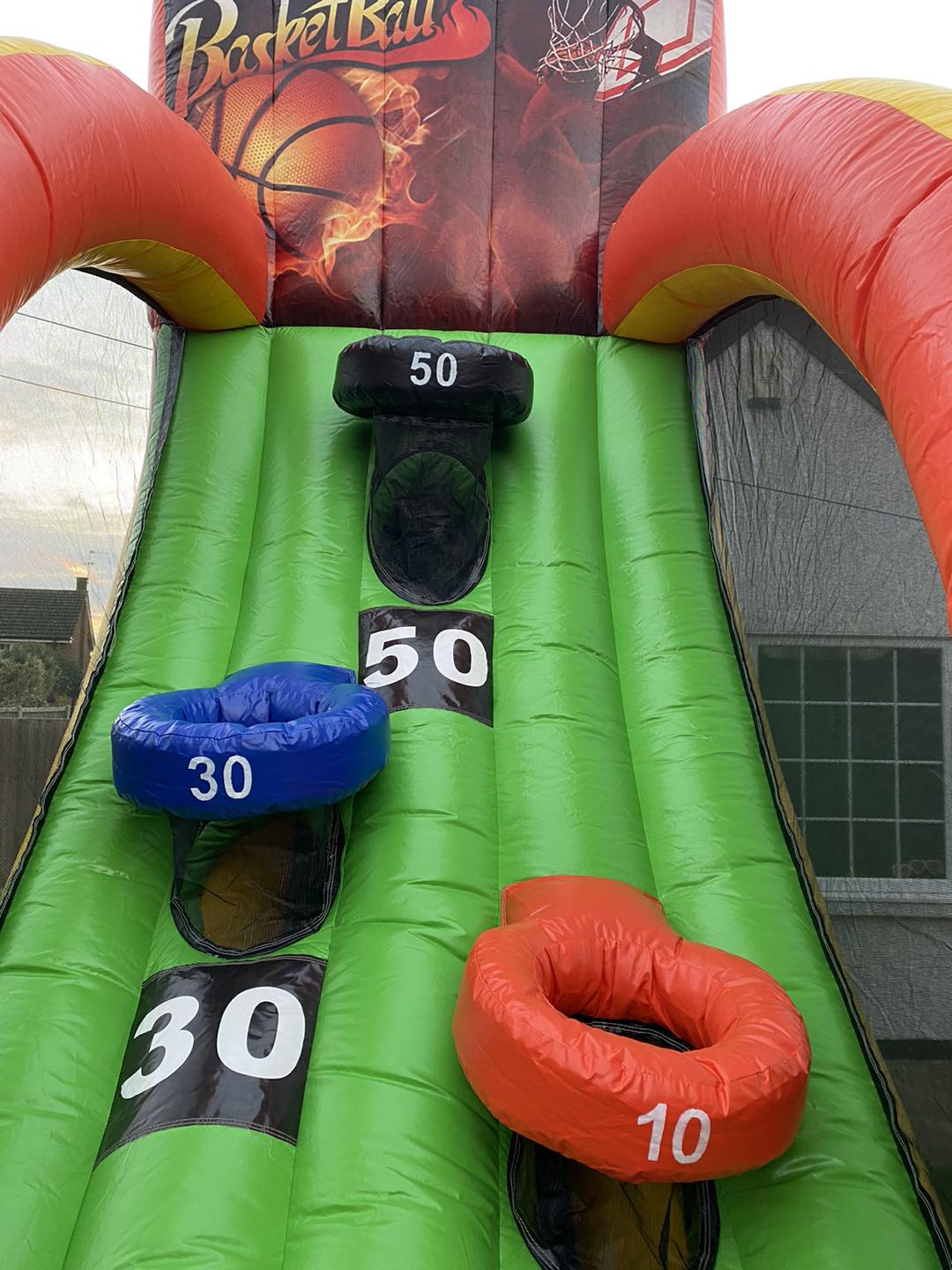 Inflatable Basket Ball Game Hire