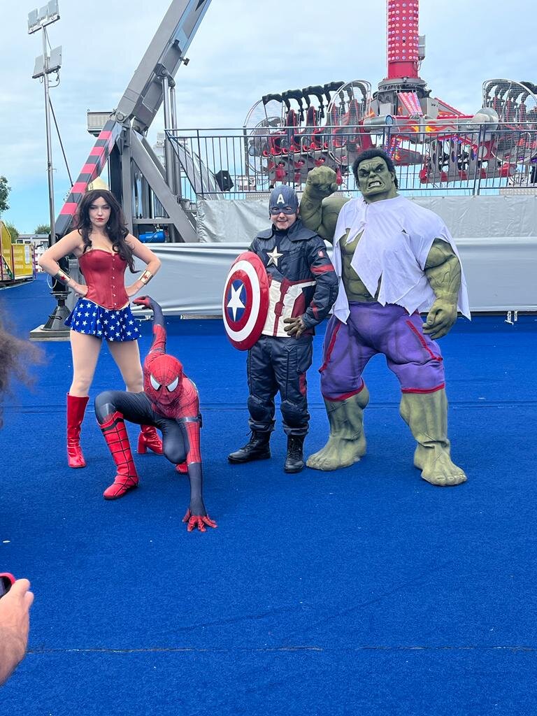 Incredible Hulk - Hire in Wirral | Package Hire Events Wirral