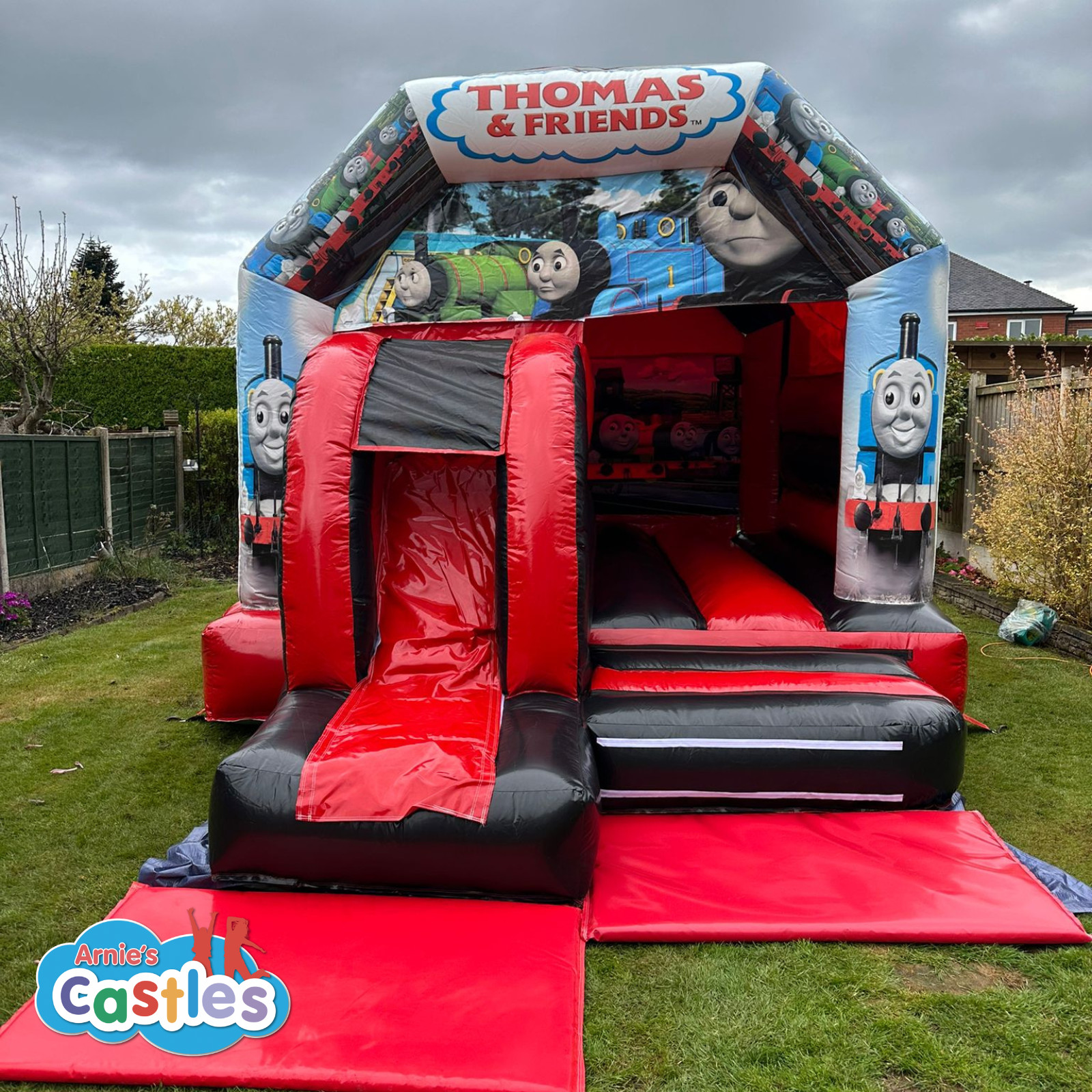 Thomas the Tank bouncy castle hire | Arnie's Castles | Stoke