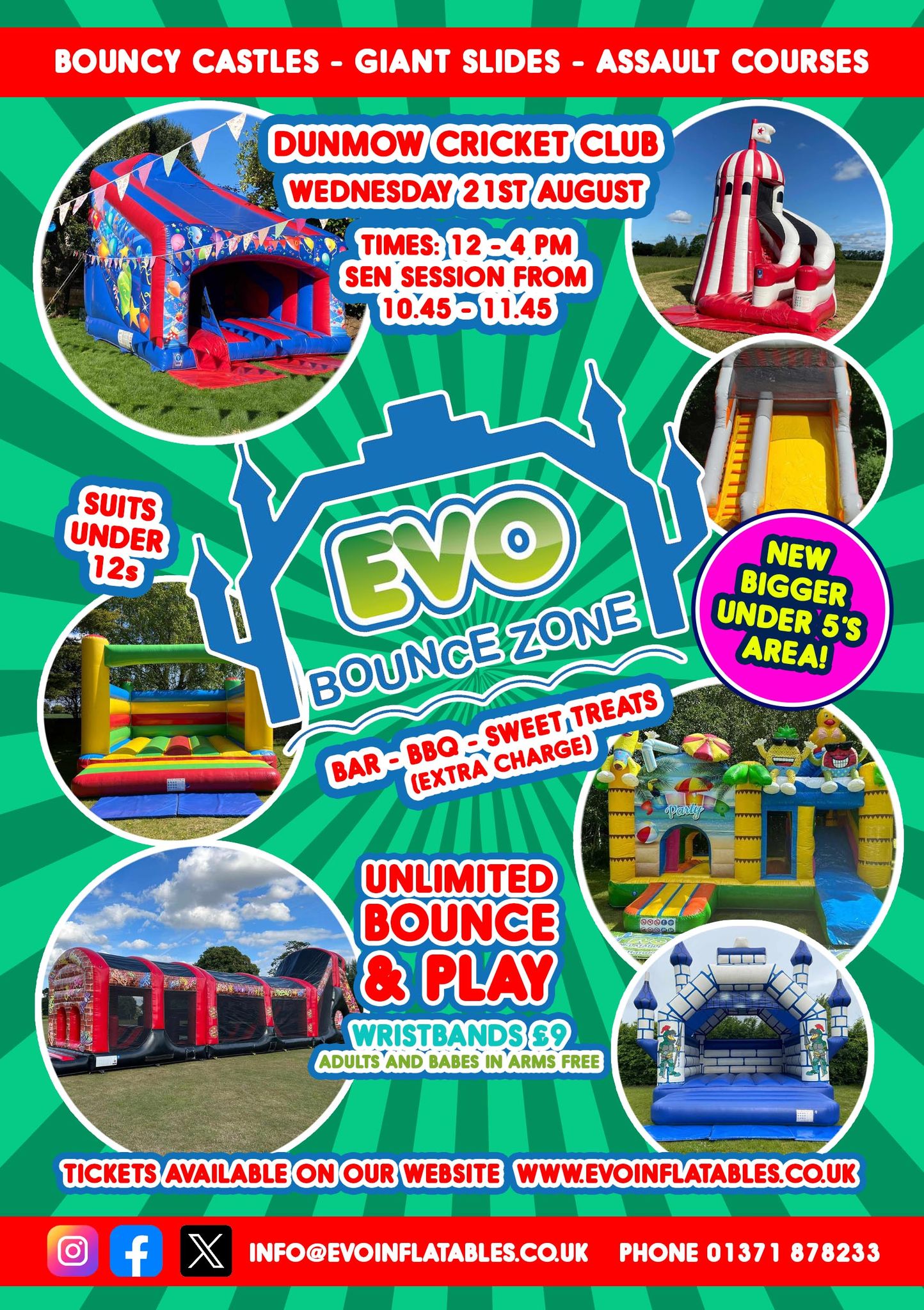 Evo Event Days - Events in Essex and Herts