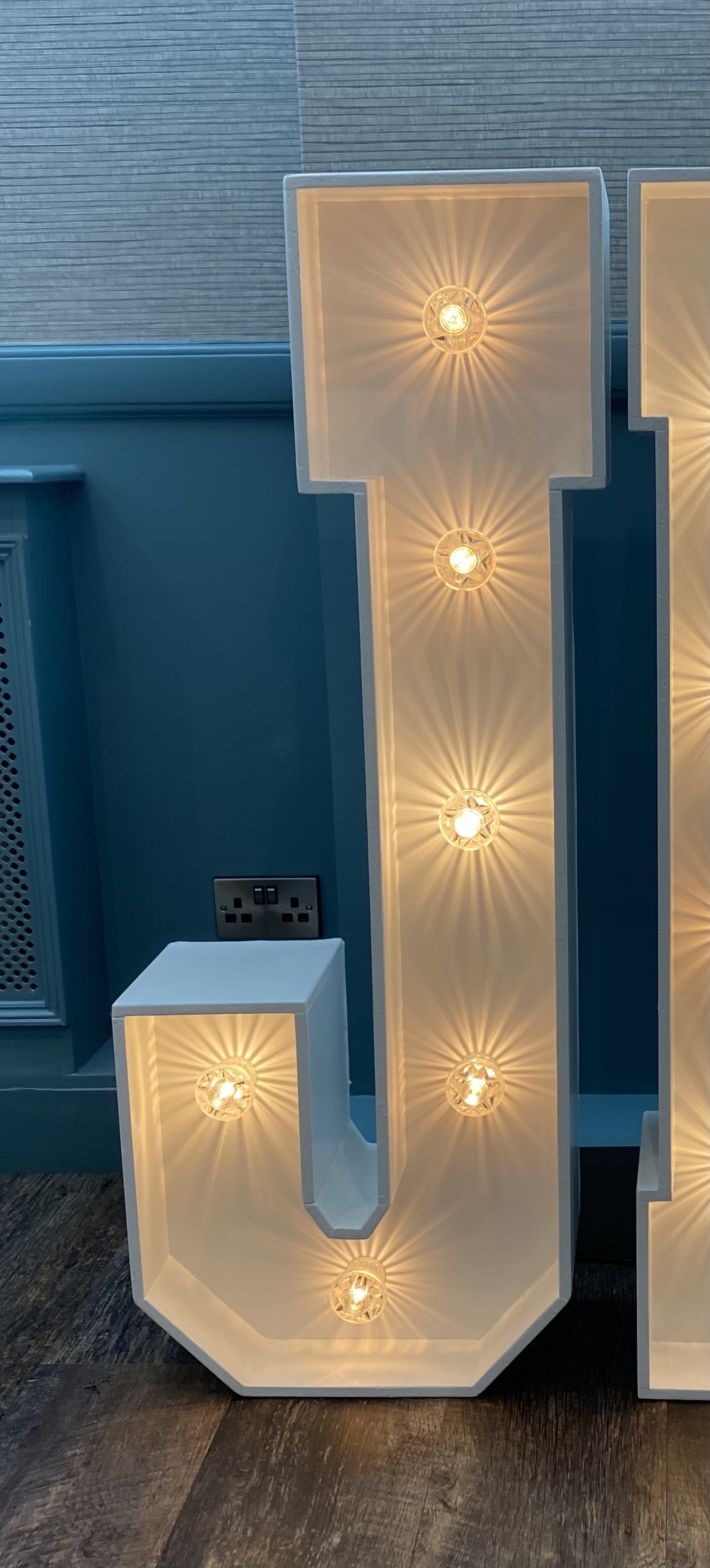 Light Up Letters - Hire, Balloon Displays, Bouncy Castle, Soft Play in ...