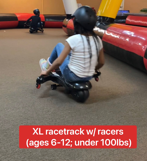 Ride-ons - Inflatable Racetrack Rentals in Houston | Jojo's Raceway