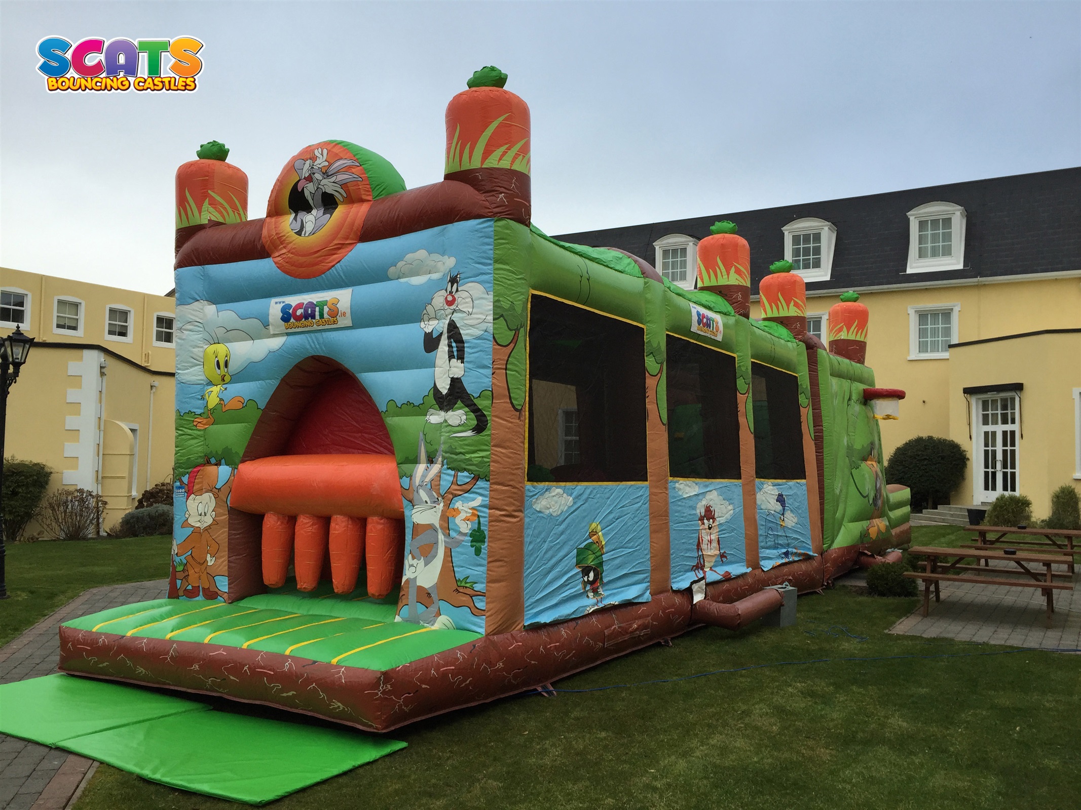 Obstacle Course Bouncy Castle Hire Carlow Kilkenny
