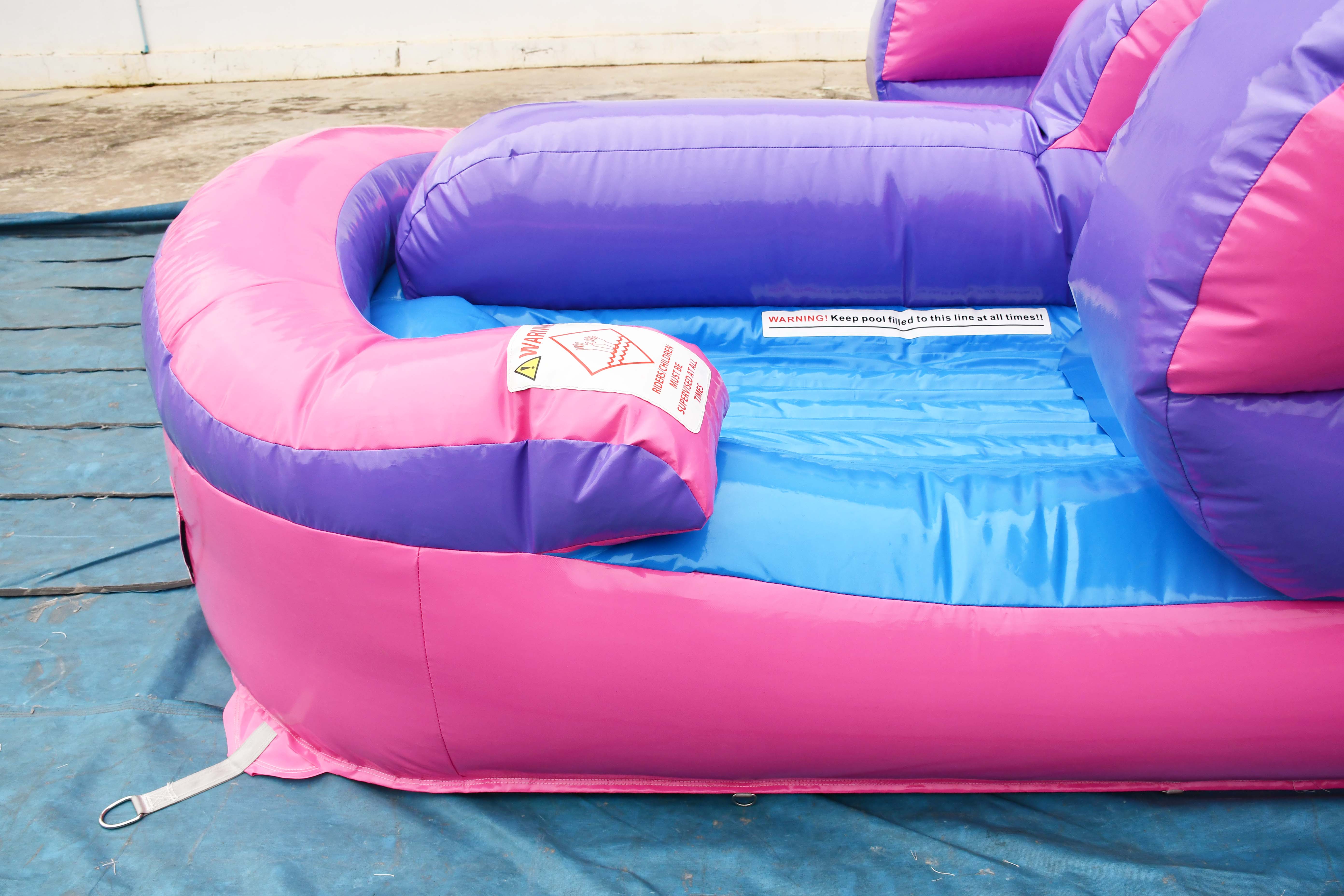 Pink Combo Double Lane Wet/Dry - Party and Inflatable Rentals in ...