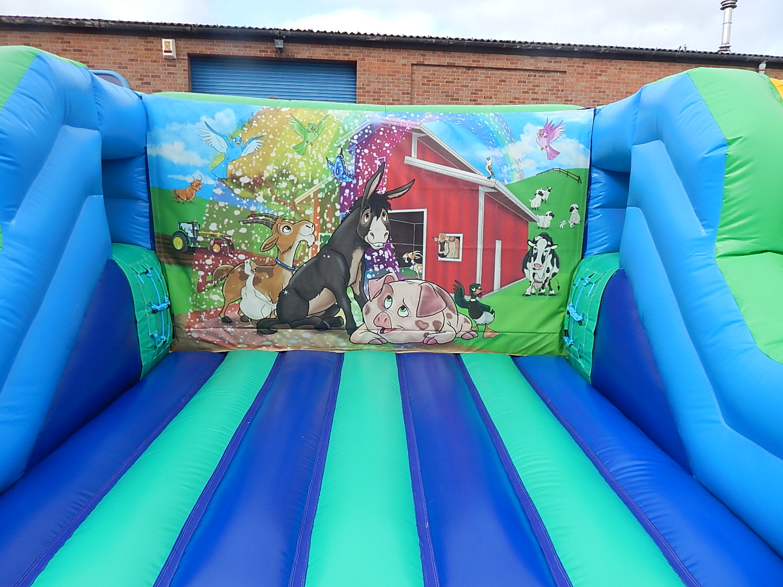 Twin Slide Play Area - Inflatable Manufacturer in The UK | Inflatable ...