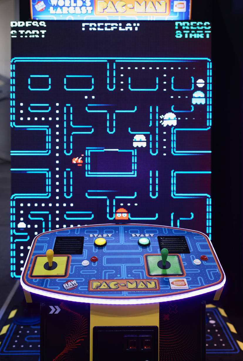 World's Largest Pac-Man | Arcade Game Machine Hire UK