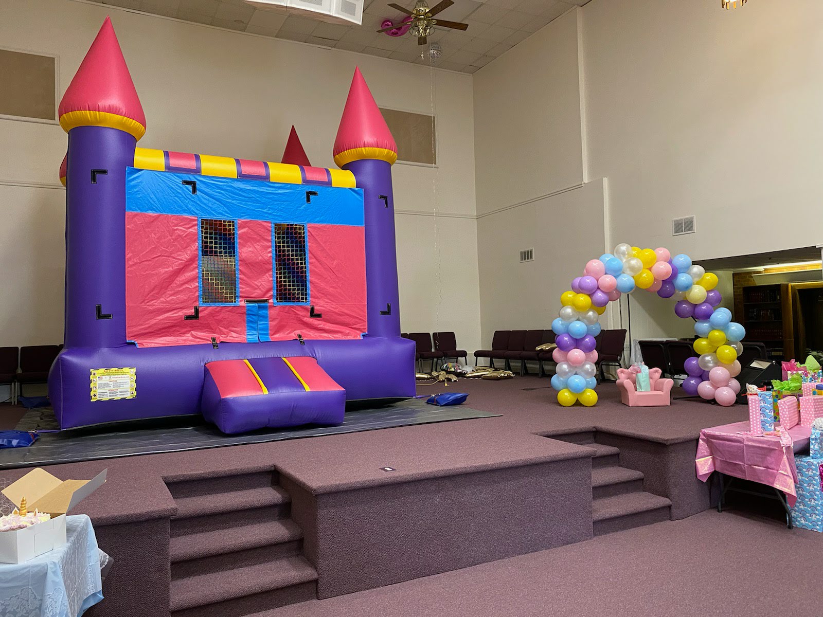 Purple Castle - Bounce House Rentals in Danville | Magic Bounce ...