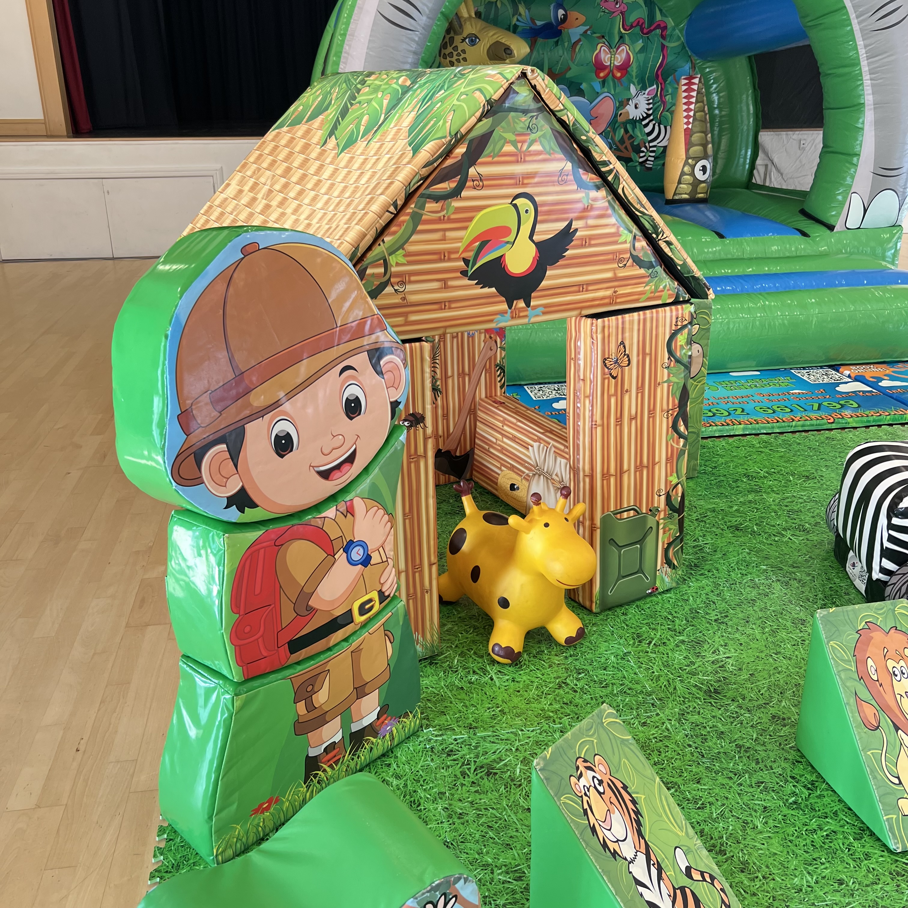 Jungle 3D Castle Package B - Bouncy Castle Hire in Crowborough ...