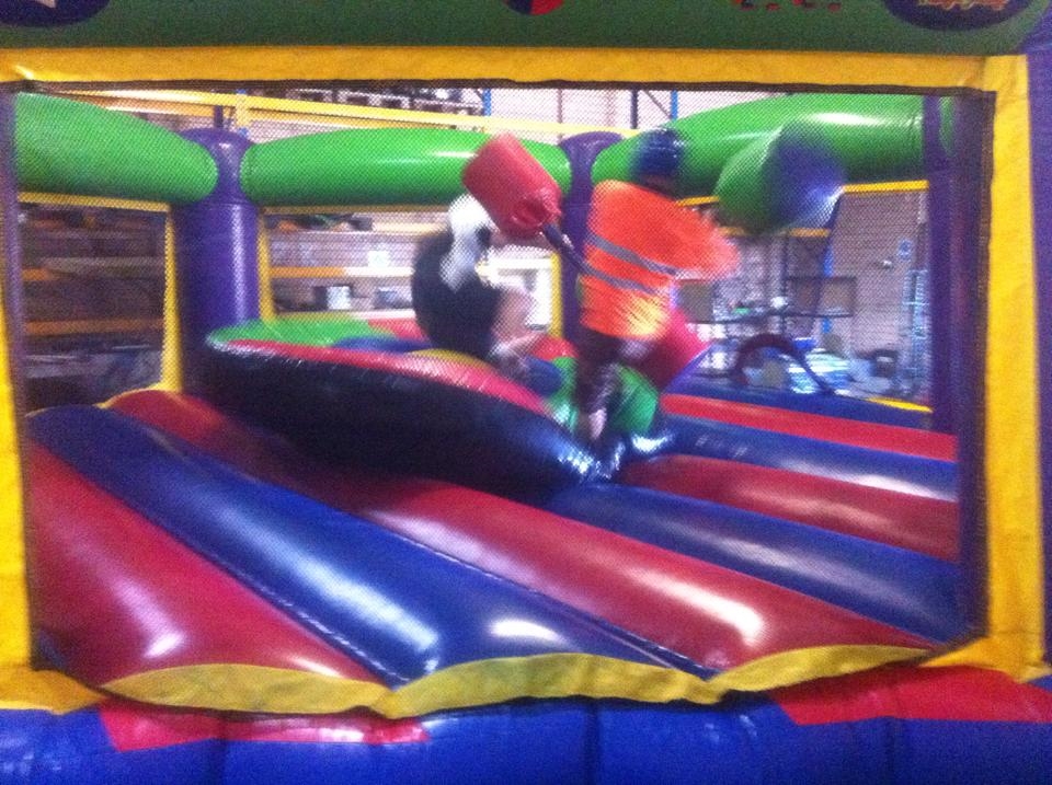 Inflatable Gladiator Duel Hire Perth | Xtreme Bounce Party Hire