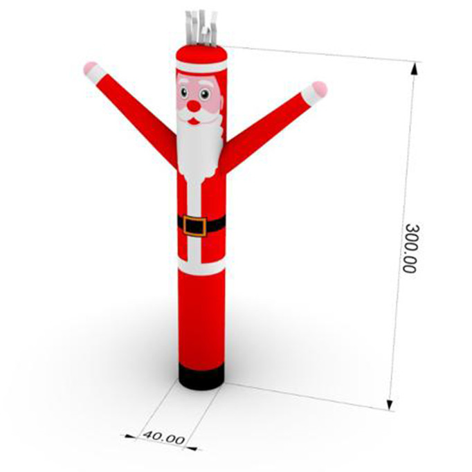 Santa Inflatable Sky Dancer Hire - Inflatable, Bouncy Castle ...