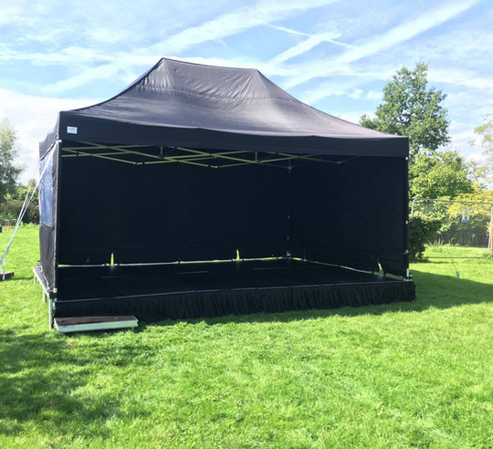 3M X 6M Stage & Canopy - Hire in Northern Ireland | Down Tents ...