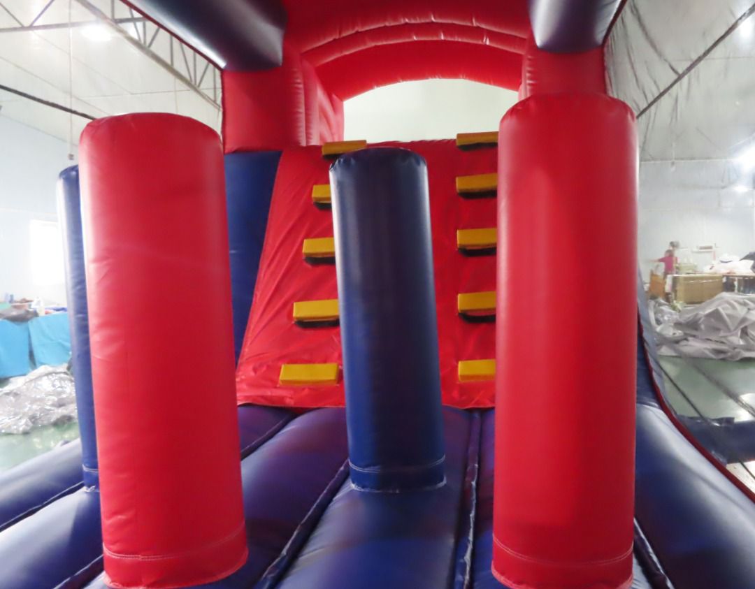 12ft wide 36ft long Super Hero Obstacle Course - Bouncy Castle ...
