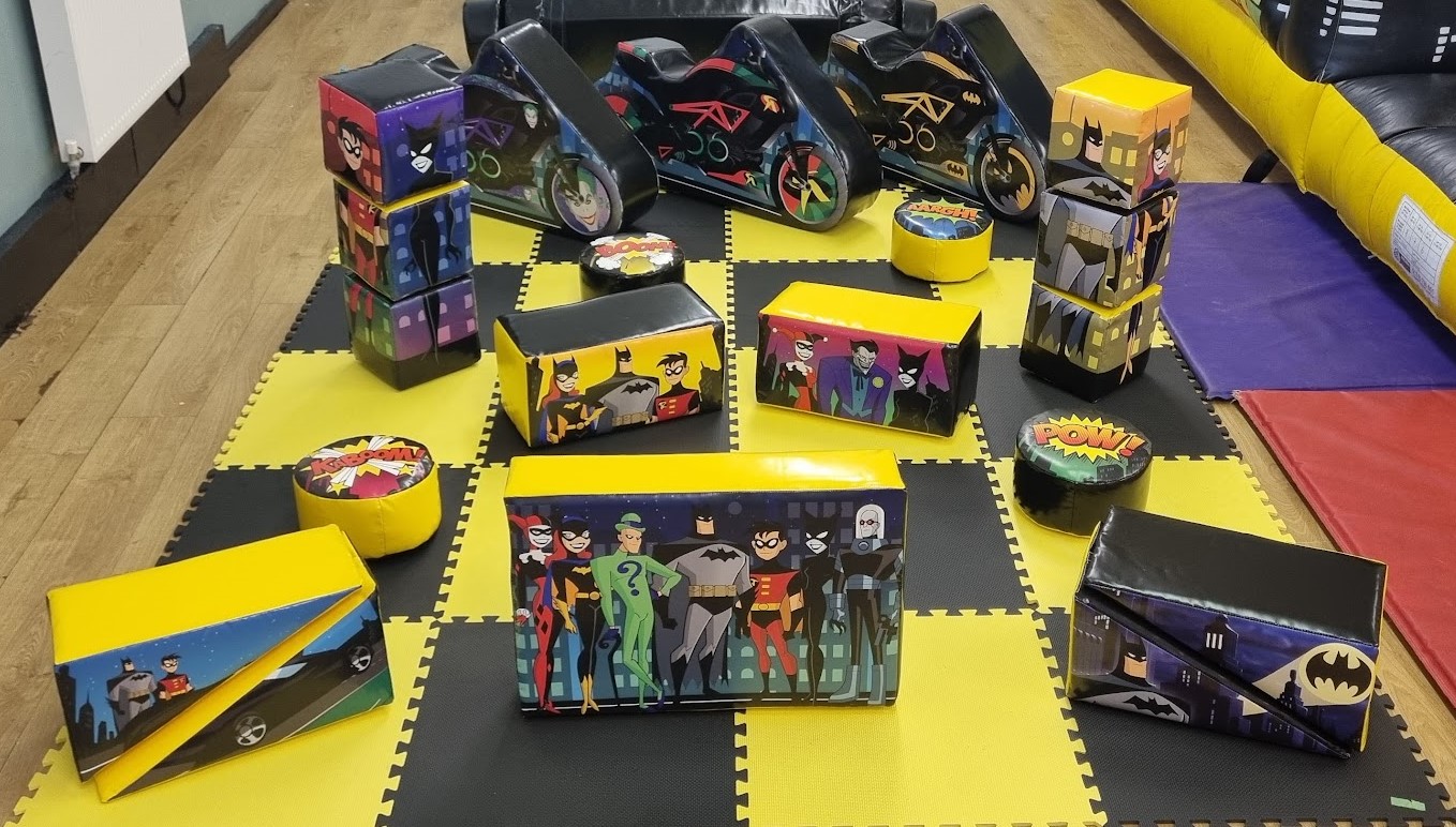 Batman Soft Play Hire & Batcave Castle - Born 2 Bounce