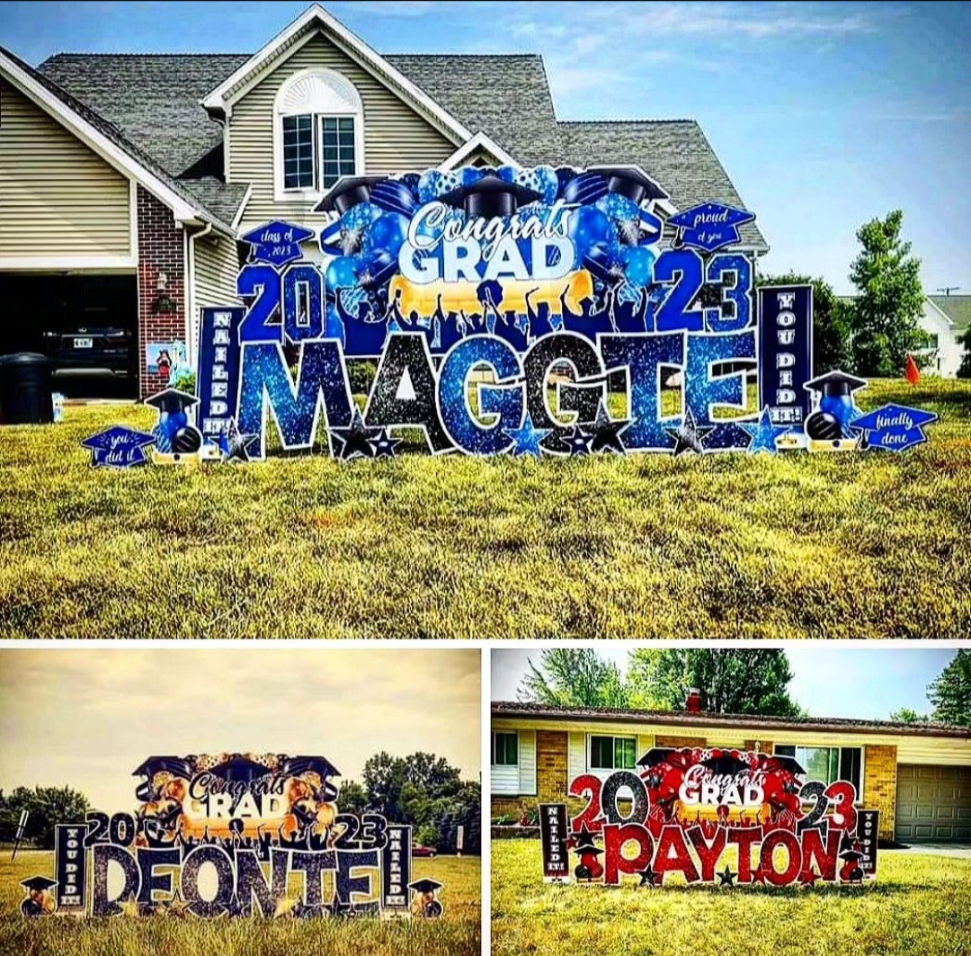 Yard Sign Rentals in Lansing, MI | Bounce House Kingz
