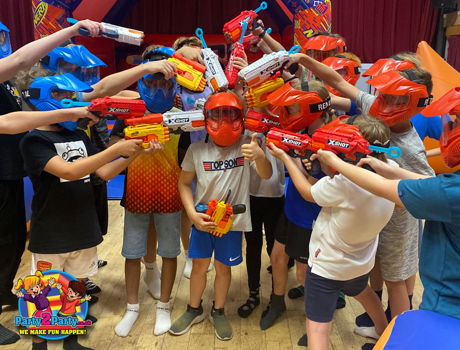 Nottingham Nerf Party Hire - Kids Nerf Party Hire