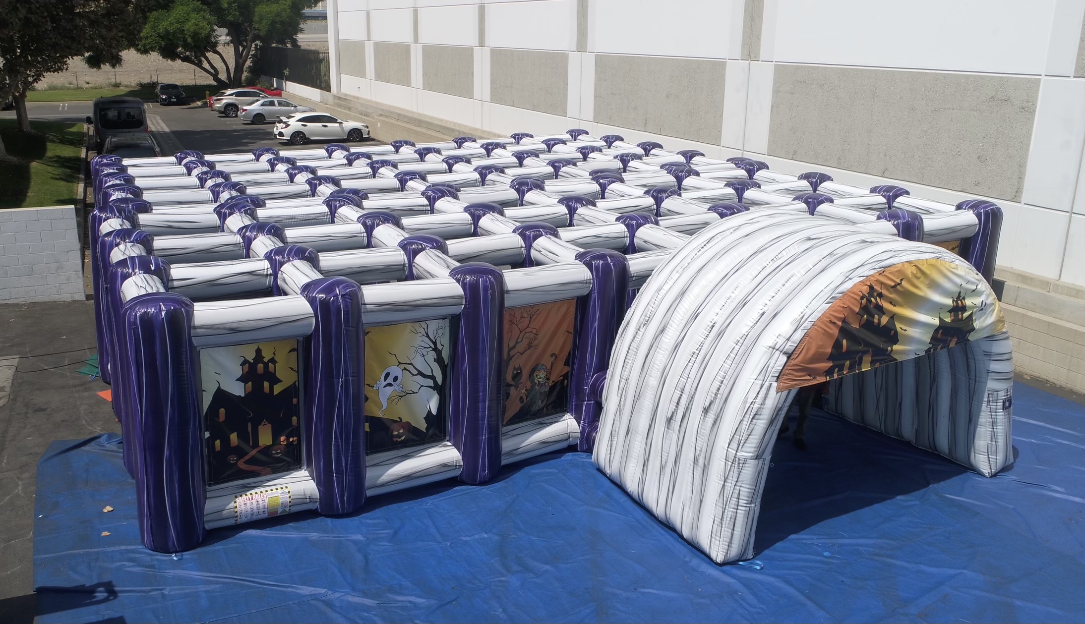 40x40 Halloween Maze (Unstaffed) - Bounce House Rental, Laser Tag ...