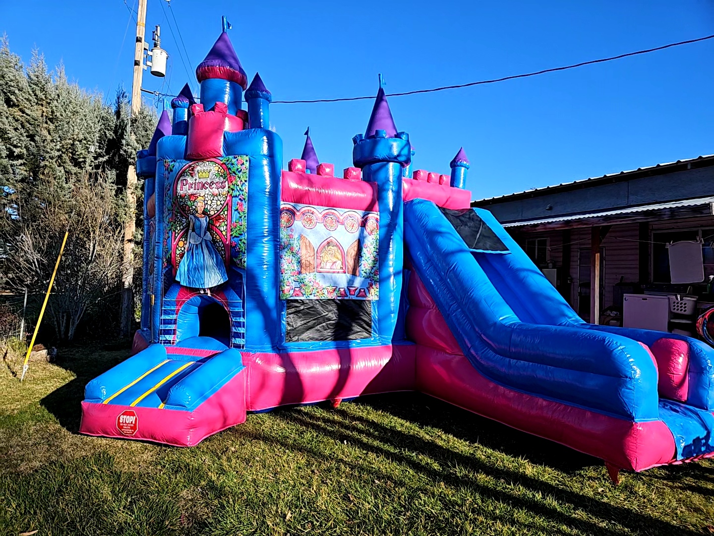 Combo Bounce Houses - Bounce House Rental in Ca | Ty's Bounce Barn
