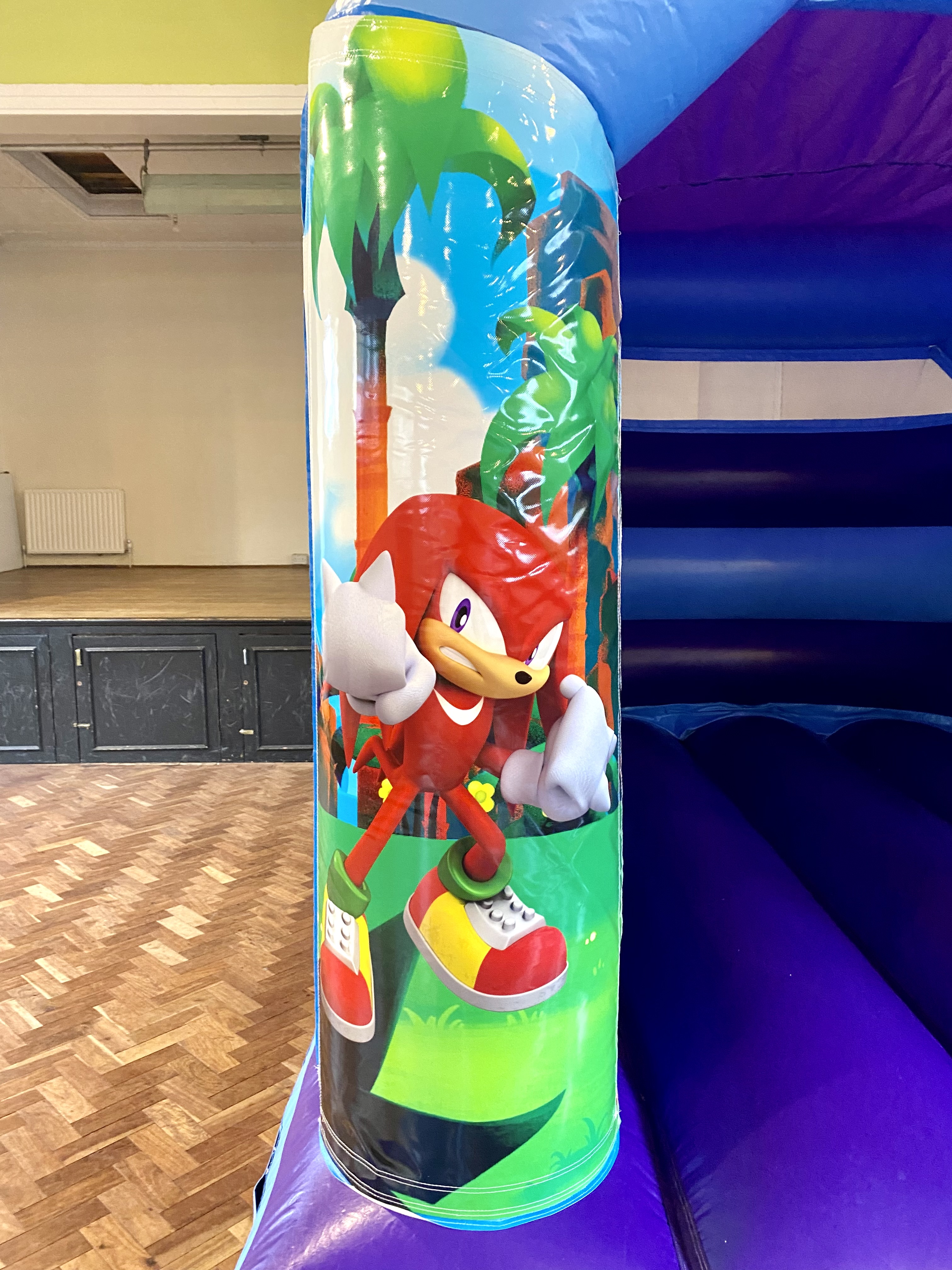 11X15 Sonic The Hedgehog Velcro Castle - Bouncy Castle Hire in Bromley ...
