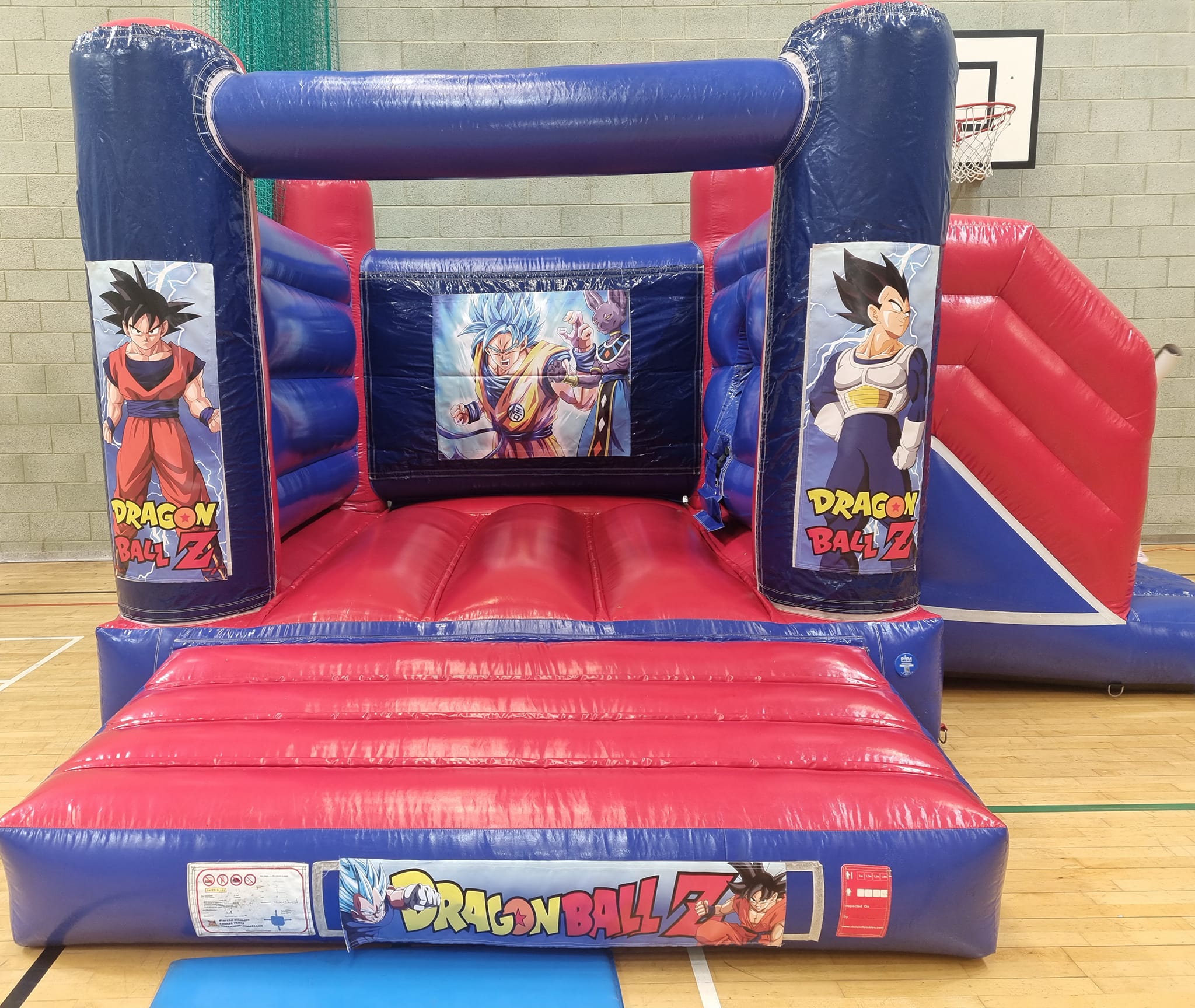 CV-Dragon Ball Z 11ft x 13ft - Bouncy Castle, Softplay and Mascot Hire ...