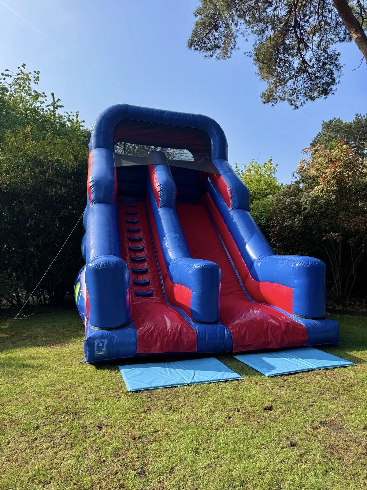 12ft (3.65m) Platform Party Slide, 1.2 metres access required - Hire in ...