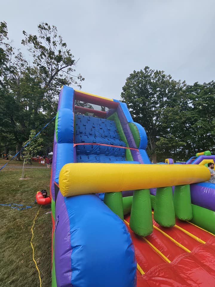 40' Retro Inflatable Rock Climb Slide - Hire in Vermont, New Hampshire ...