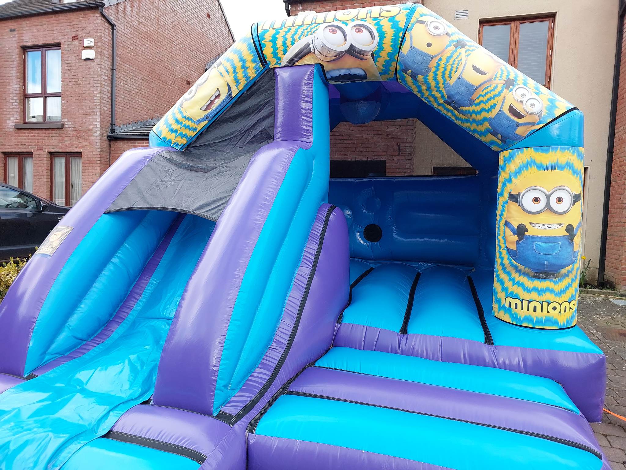 Bouncy Castles with Slide - Bouncy Castle Hire , Food Machines for hire ...