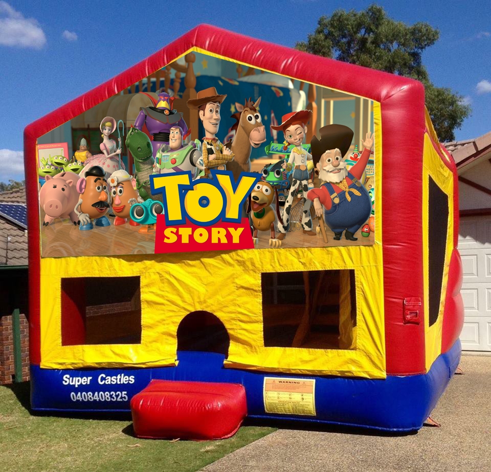 Toy Story Medium Banner Castle - Jumping Castle Hire Brisbane, Jumping ...