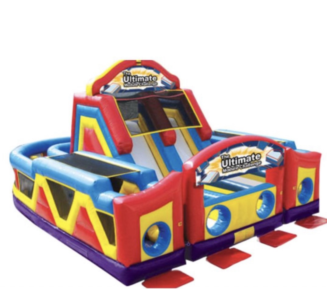 75ft Obstacle Course - Bouncy Castle Rental in St. Thomas, London ...