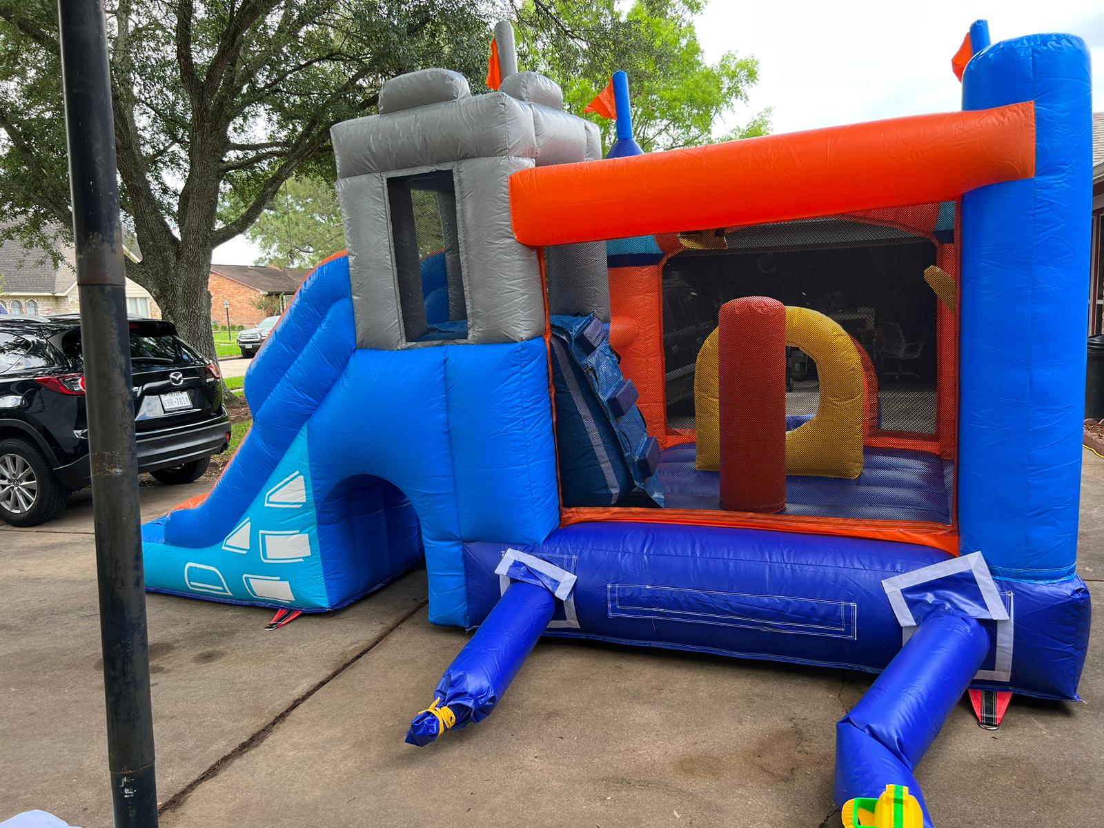 TODDLER MIDNIGHT OBSTACLE MOONWALK - Inflatable,Tent & Bounce House ...