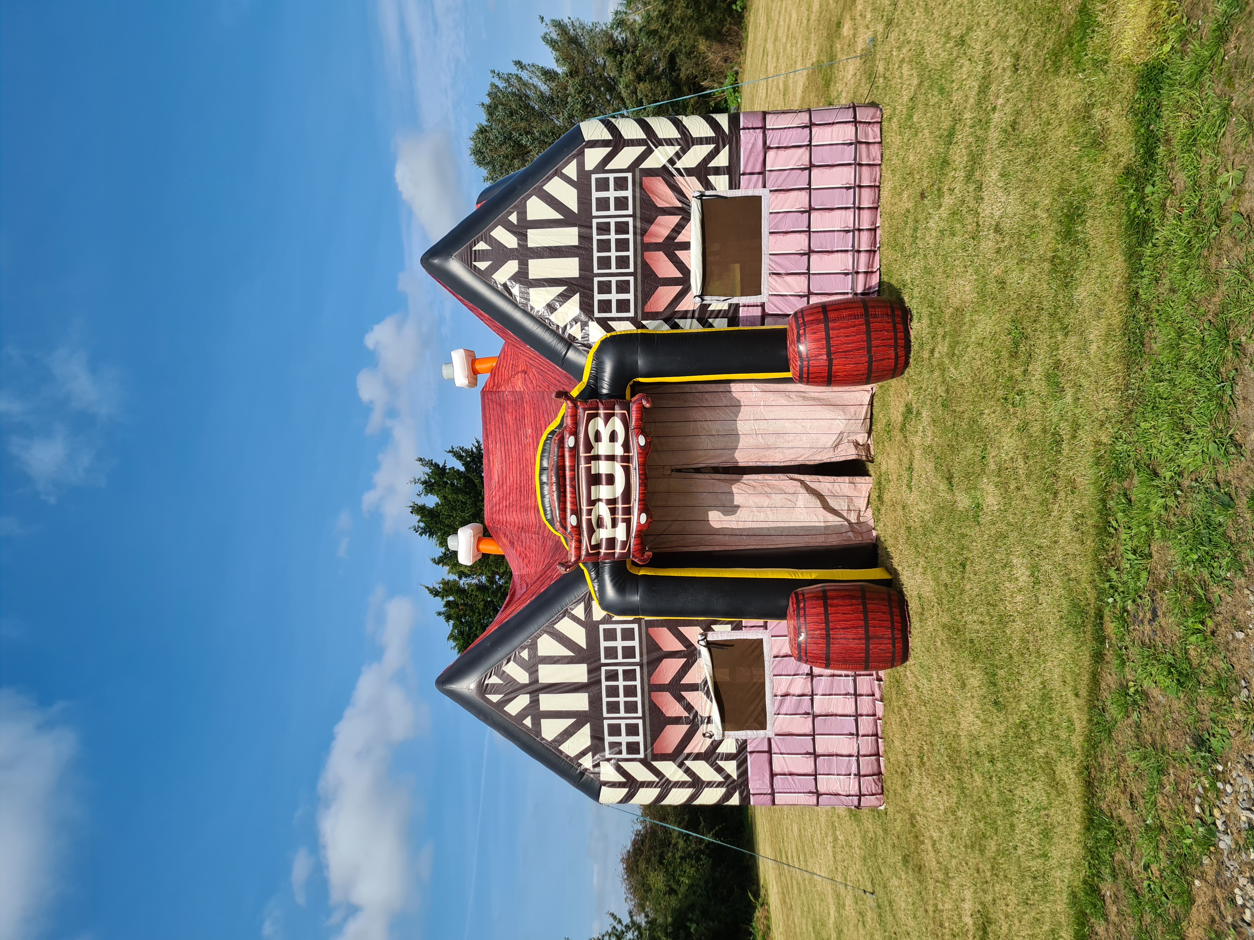 Giant Pub - Bouncy Castle Hire in Wexford | Yellow Belly Bouncy Castles