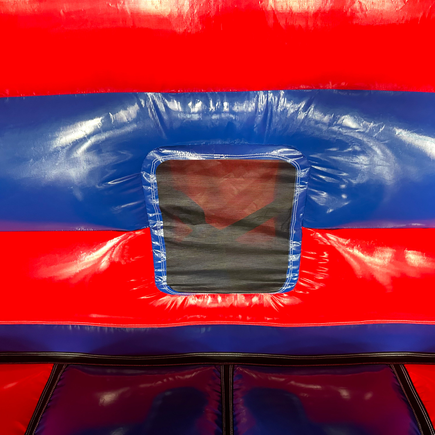 BBOL-174 - 20x20x15ft - A frame bouncer - (Red & Blue) (Disco ready ...