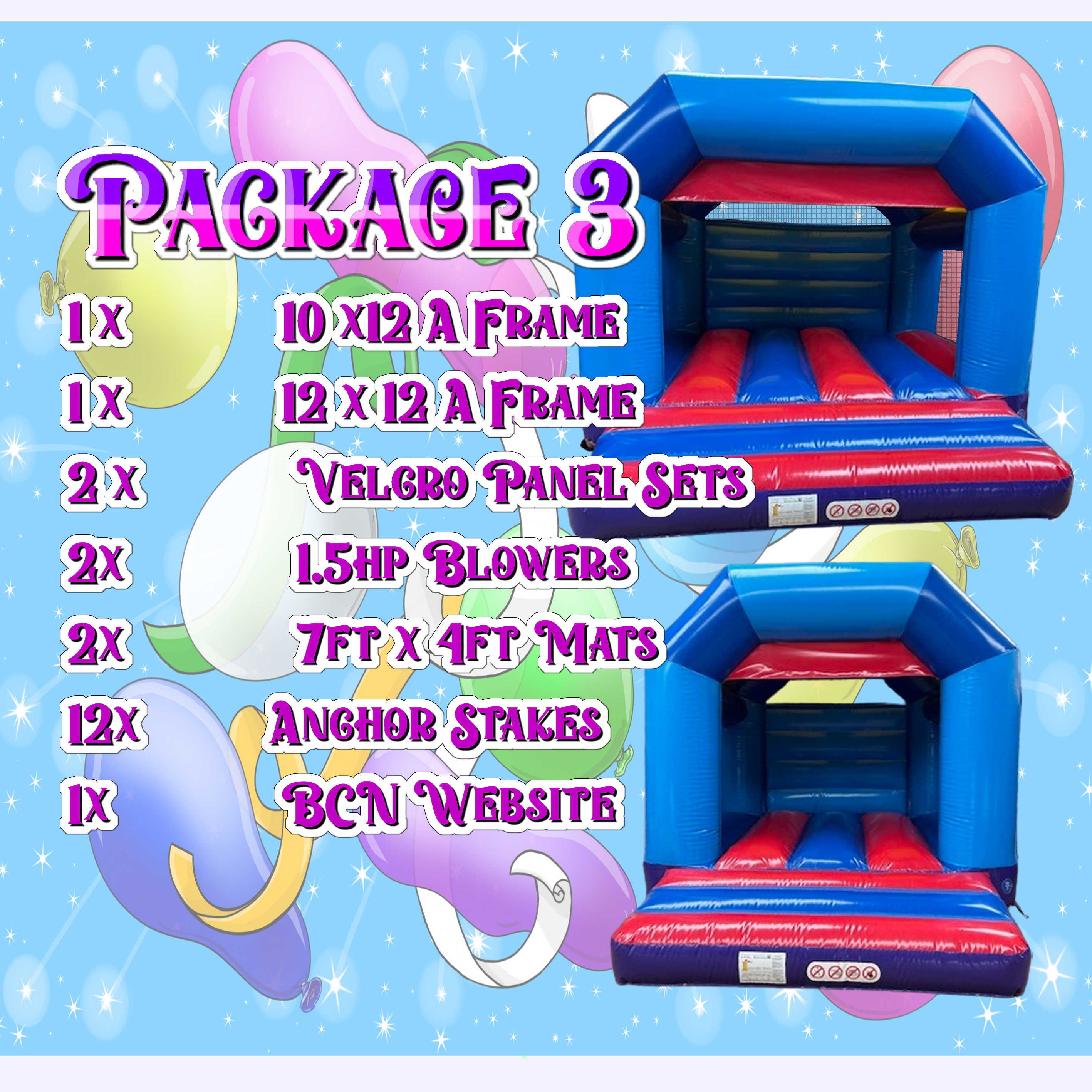 Starter Range - Inflatable Manufacturer in The UK | Inflatable World ...