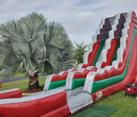 20ft Red Monster Water Slide - Inflatable rentals in FL | Sebastian ...