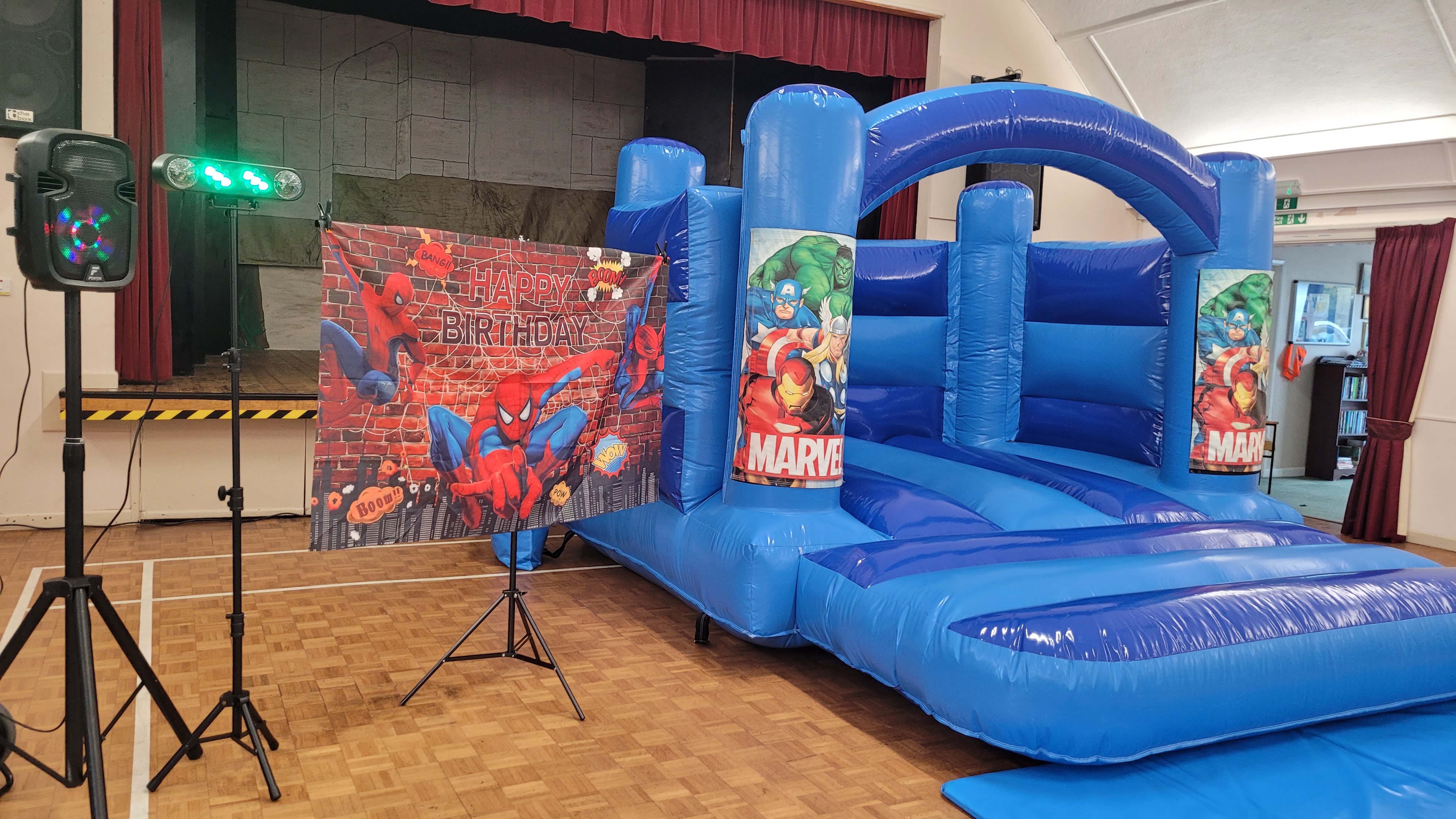 Superhero Hulk Themed Party Package Hire