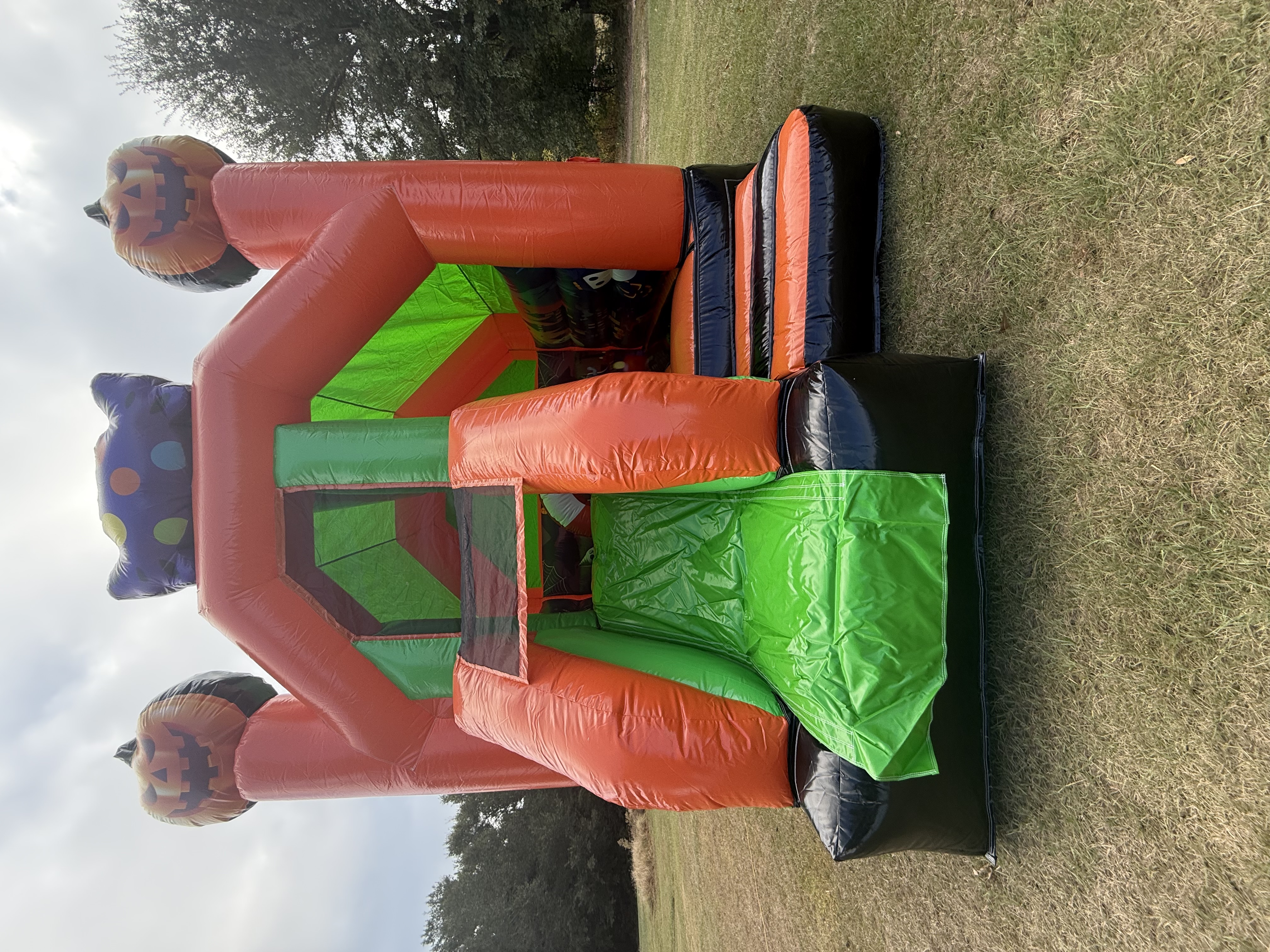 Trick or Treat Halloween Bouncy House Combo Rentals in Tyler & East Te