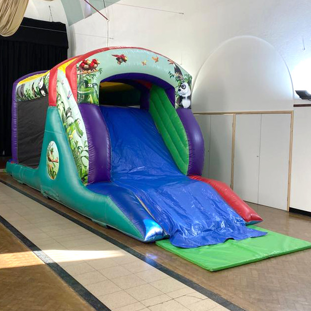 Jungle Fun Run Bouncy Castle - Inflatable, Bouncy Castle, Entertainment ...
