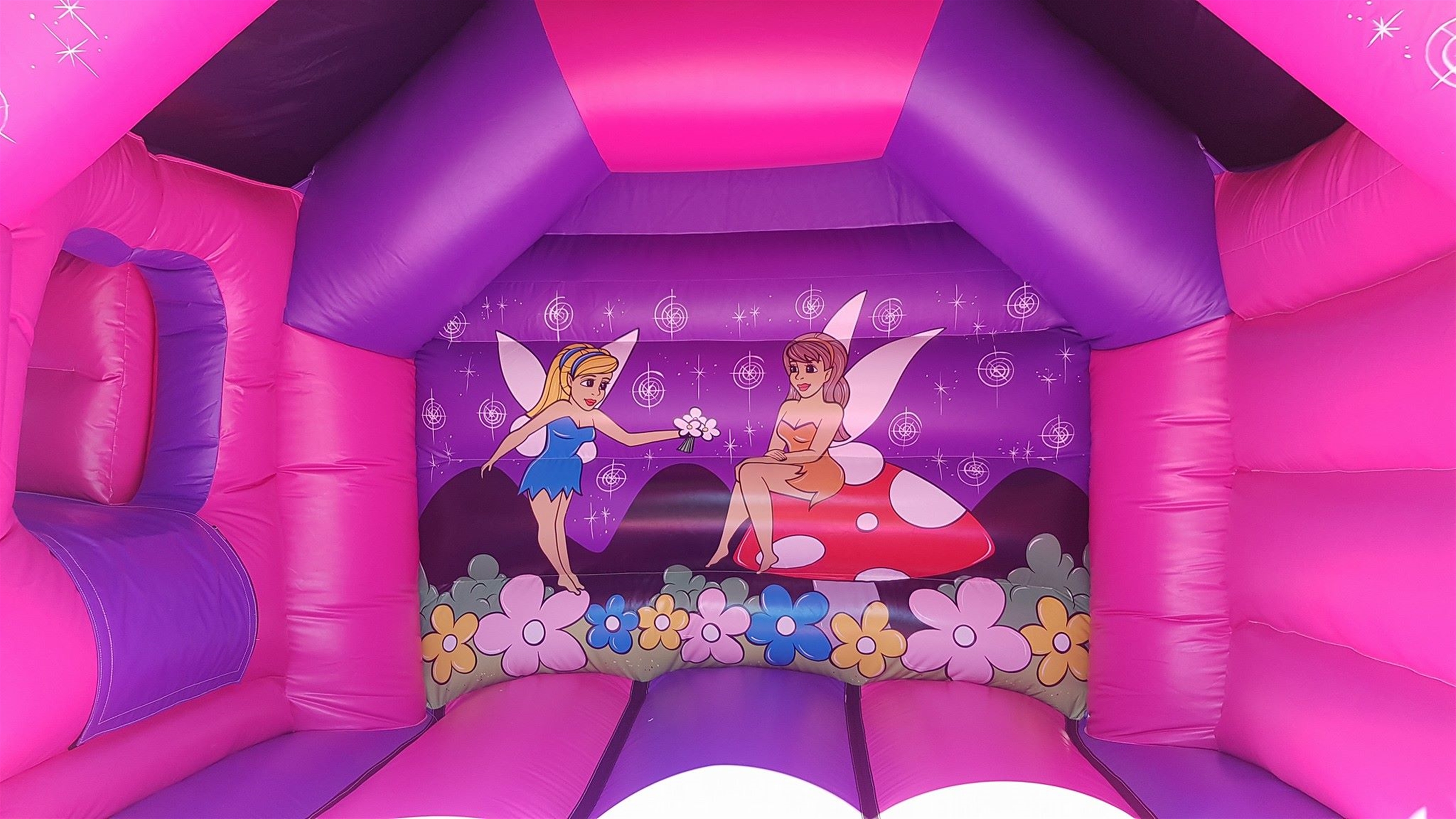 Princess Girls Combo Bouncy Castle/Slide hirer £95 - Bouncy Castle Hire ...