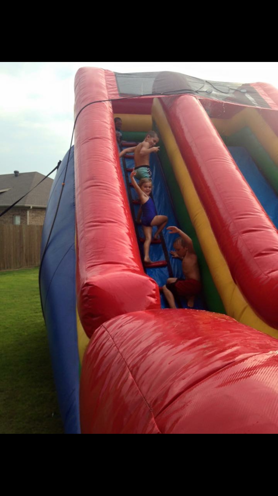 Rainbow Run 18' Inflatable Slide - Inflatable Hire in Arkansas | HAPPY ...