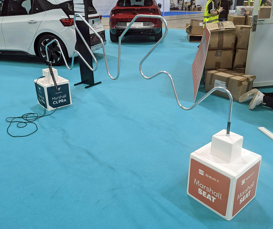 Giant Buzzer Wire Game Hire | Exhibition Stands & Promotions