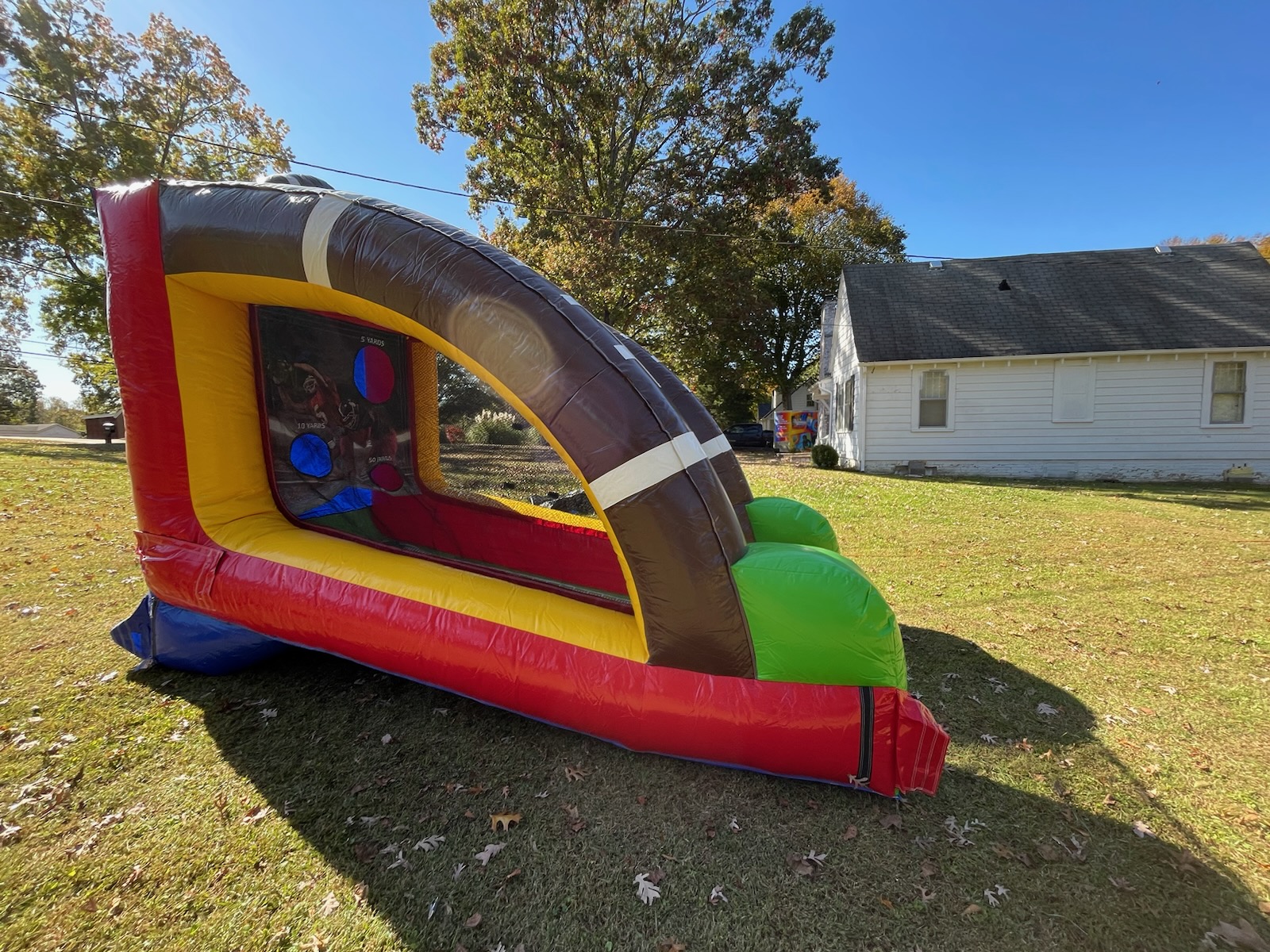 Football Toss Game - Bounce House Rentals in Danville | Magic Bounce ...
