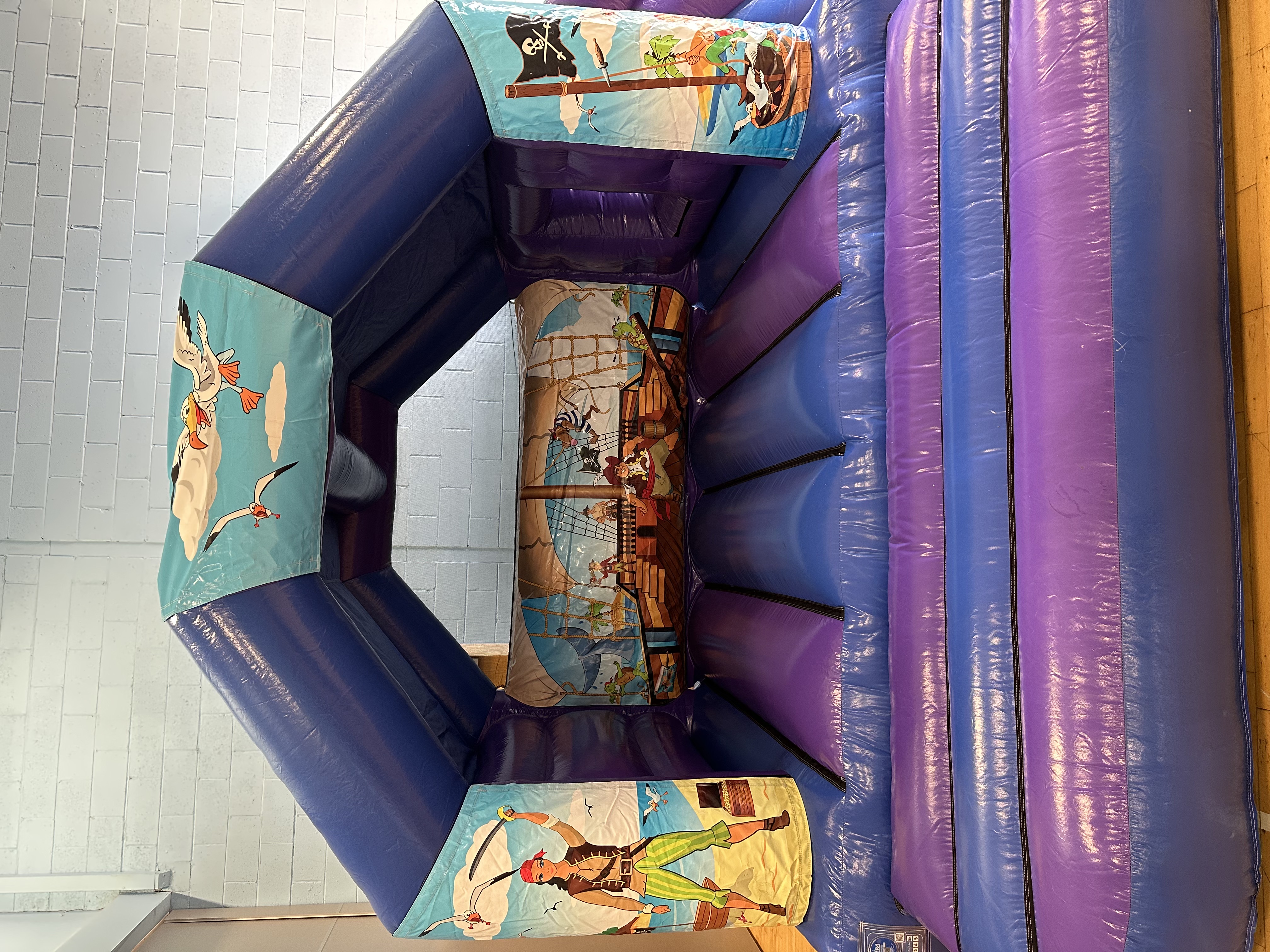 18' X 13' pirate Bouncy Castle and Slide Combo - Bouncy Castle Hire in ...
