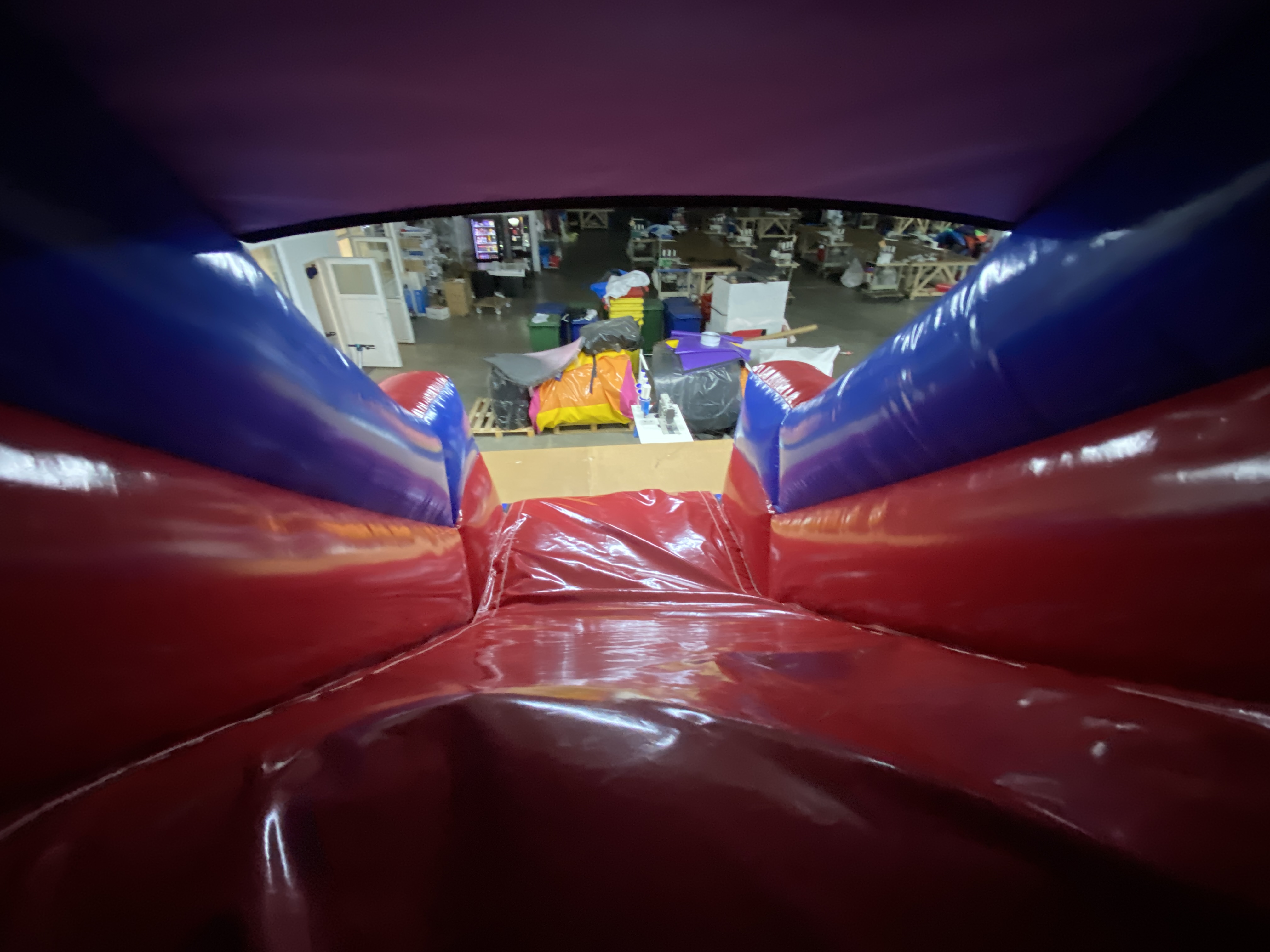 28’x10’ Balloon theme fun run bouncy castle - Bouncy Castle Hire in ...