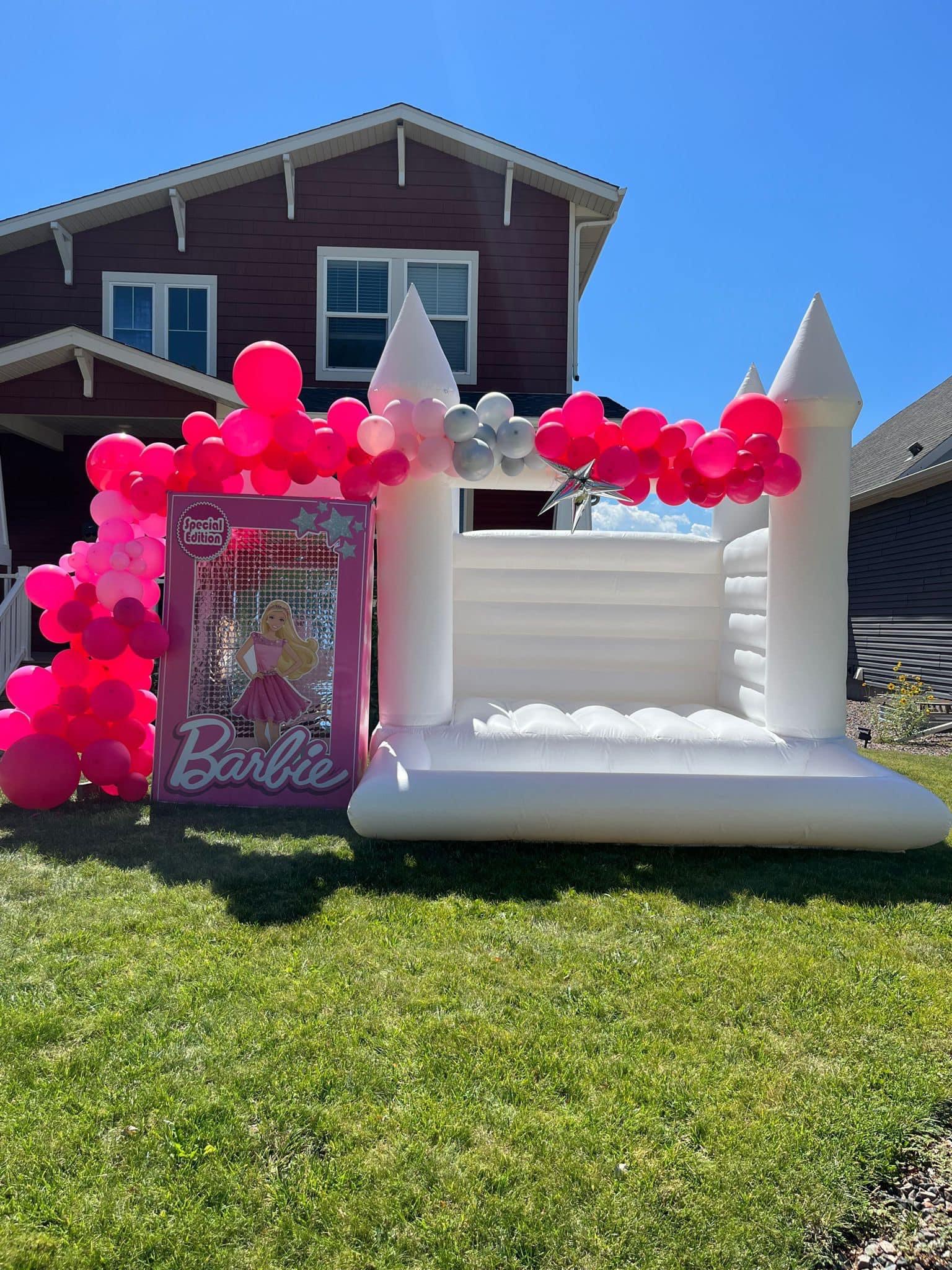 Wedding Bounce House Rental | White Bouncer | Backyard Bounce KY