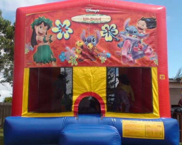 LILO & STITCH Bouncy Castle small - Hire in Auckland, New Zealand | A1 ...