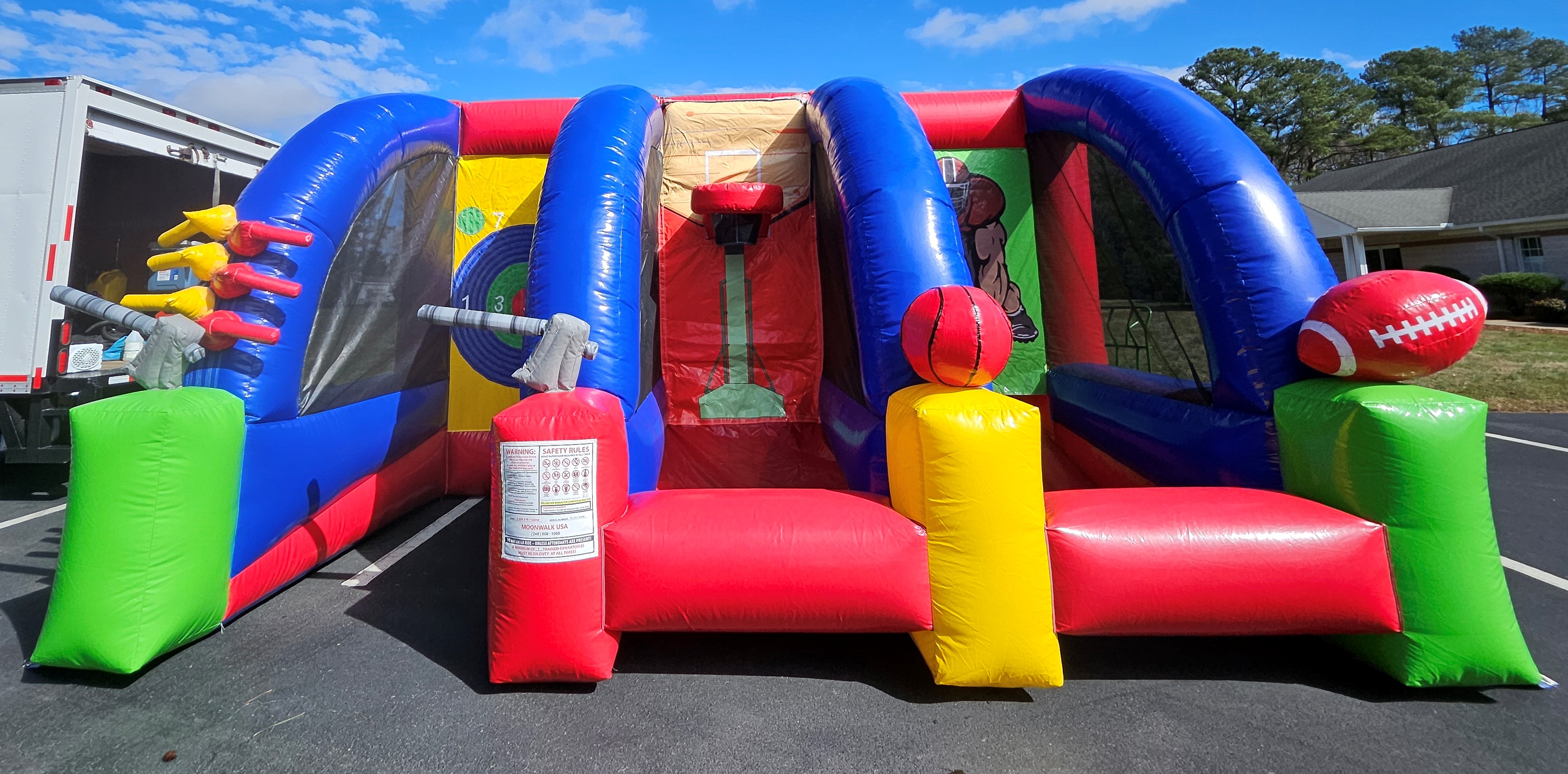 Family Fun Day Package - Rent in NC | Bounce Town