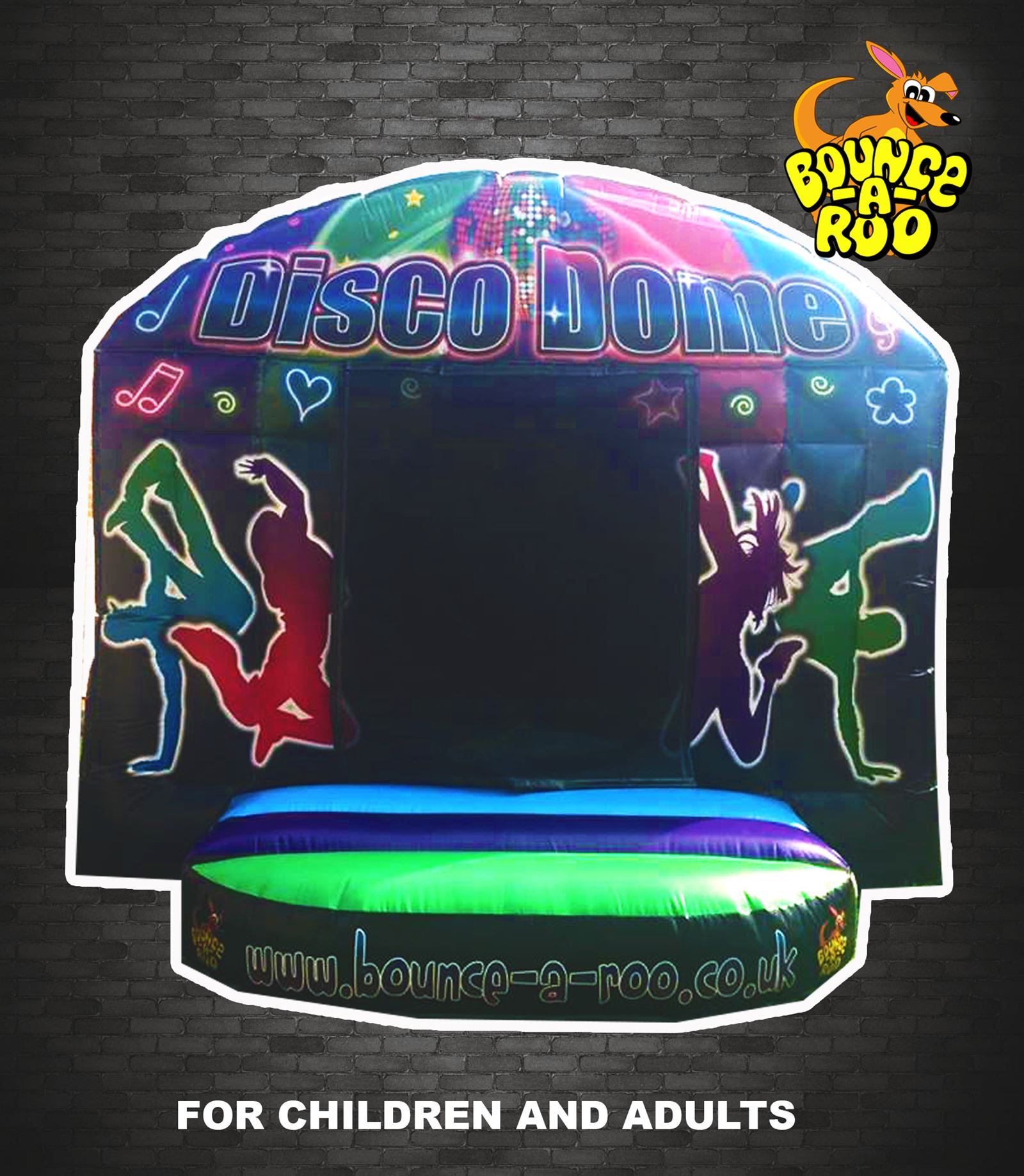 Disco Dome Bouncy Castle 17ft x 12ft - Bouncy Castle Hire in West ...