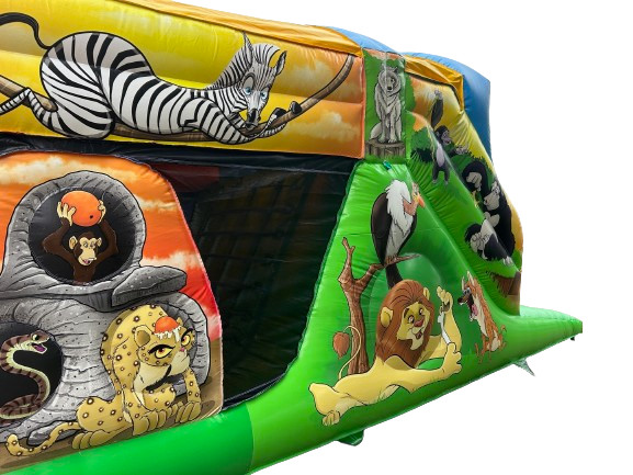 Fun Run 35 x 10 Jungle - Inflatable Manufacturer in The UK | Inflatable ...